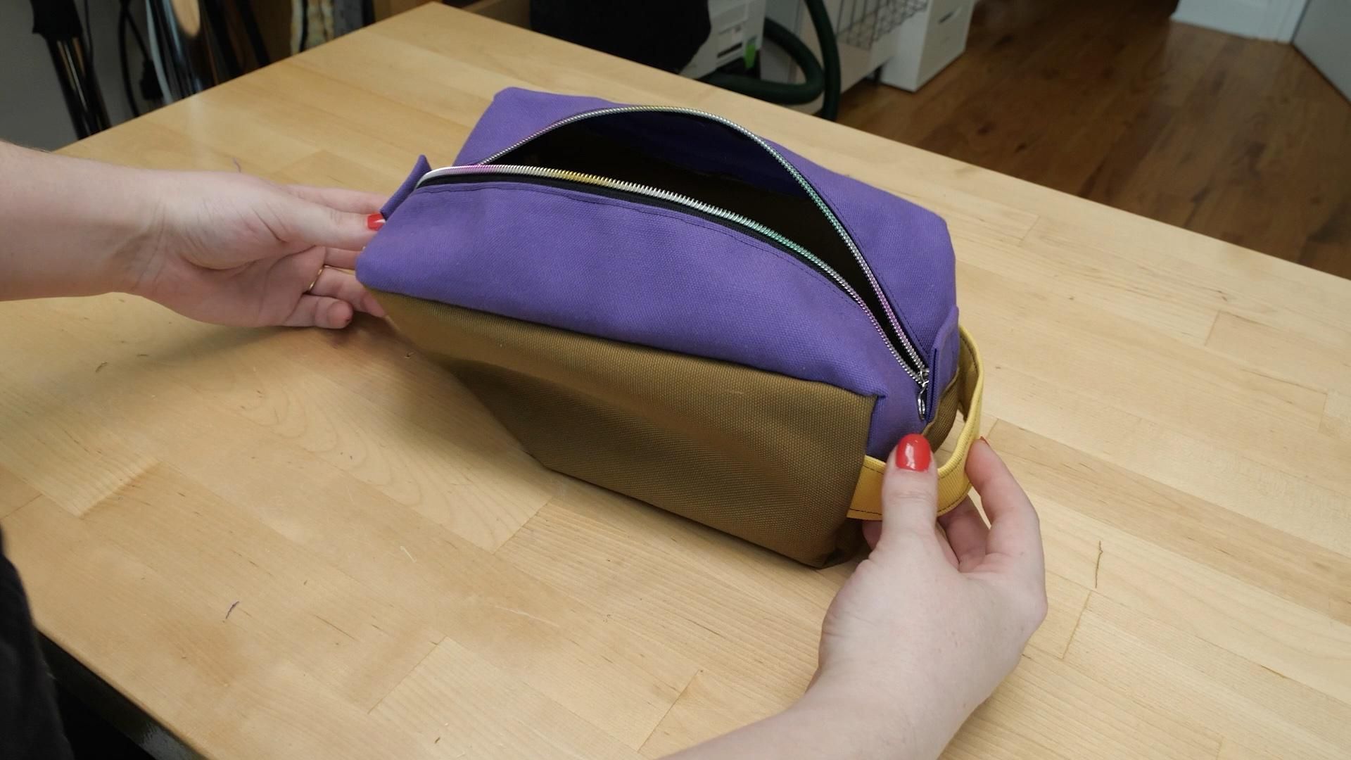 Dopp Kit Bag : 9 Steps (with Pictures) - Instructables