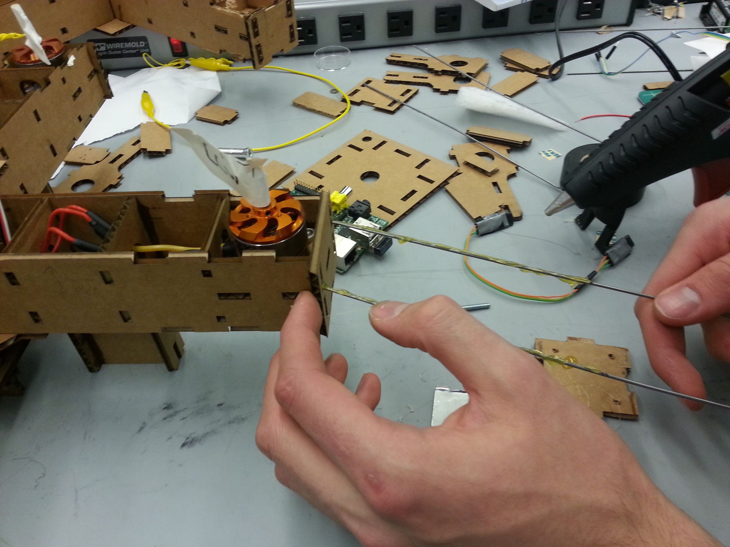 Autonomous, Cardboard, Rasberry Pi Controlled QuadCopter : 30 Steps ...