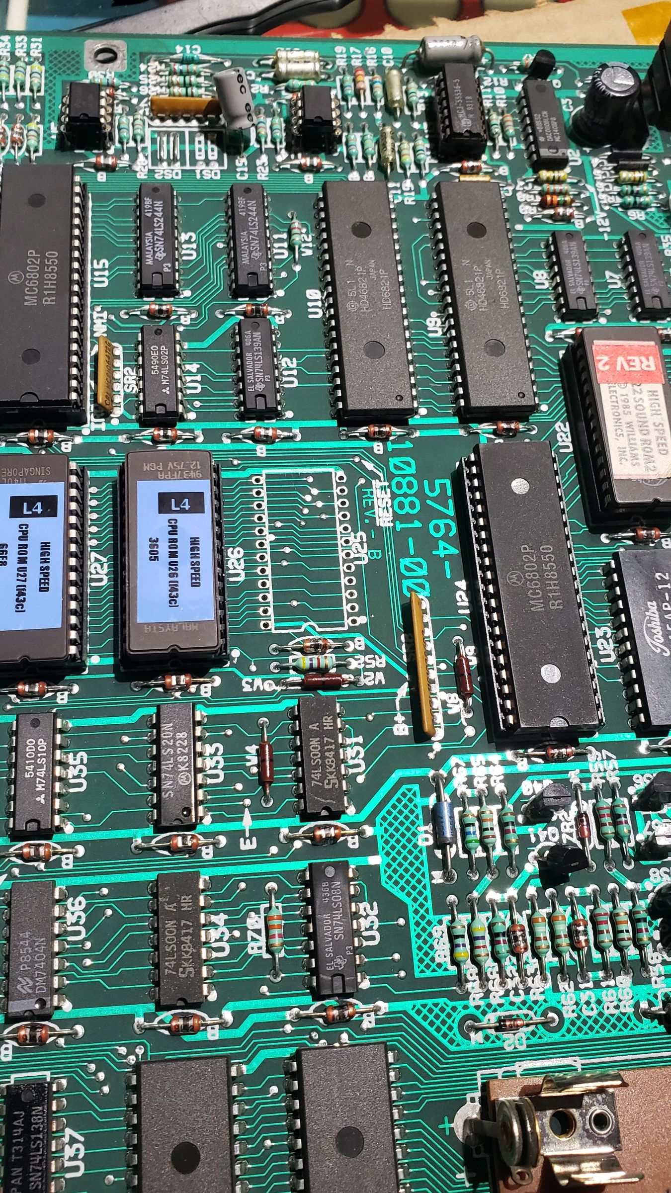 Williams WPC / Sys11 - Pinball RAM Extraction, and Socket / NVram ...