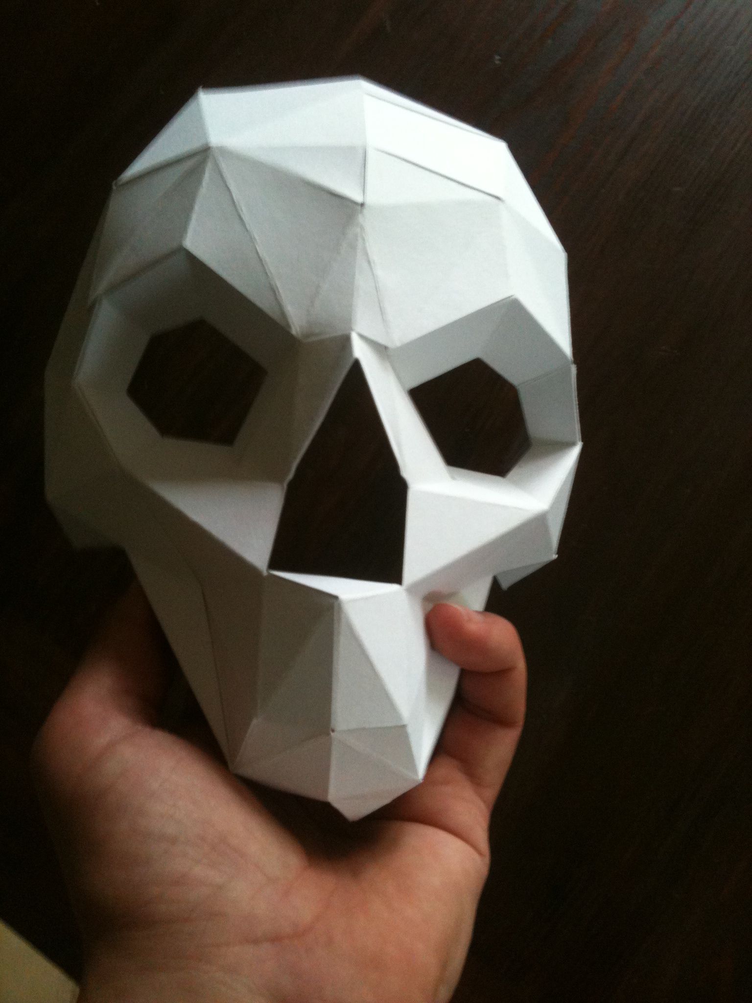Bonus: Papercraft Skull Mask : 5 Steps (with Pictures) - Instructables