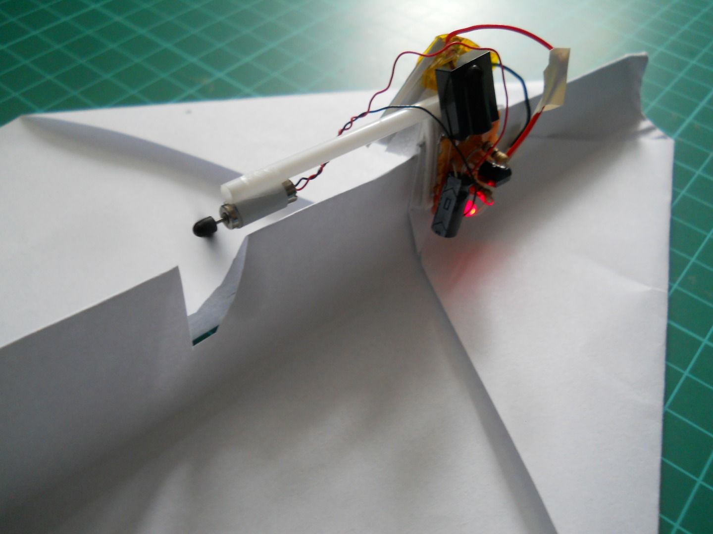 TV Remote Controlled Paper Planes : 12 Steps (with Pictures ...
