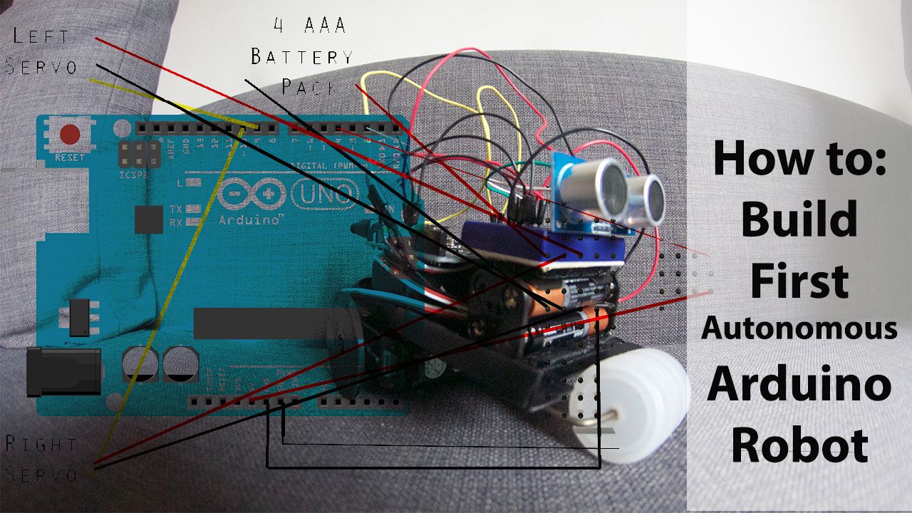 How to Build Obstacle Avoiding Robot for Beginners With Arduino ...