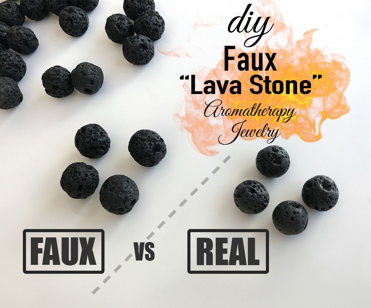 Faux Lava Stone: Aromatherapy Jewelry : 11 Steps (with Pictures ...