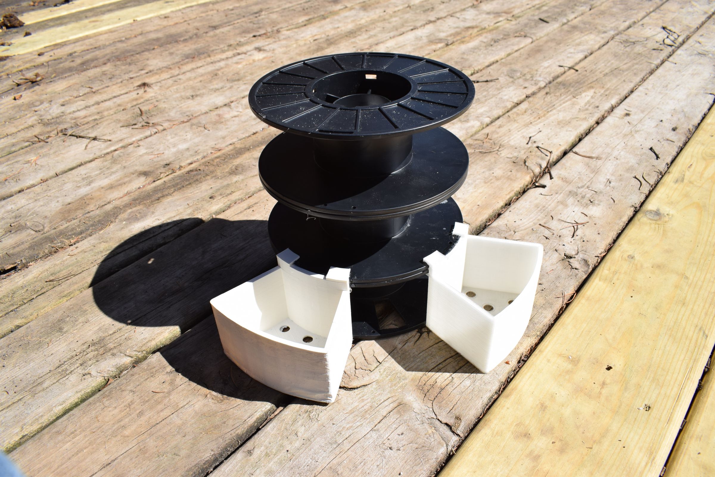 Stackable 3D Filament Spool Garden : 6 Steps (with Pictures ...