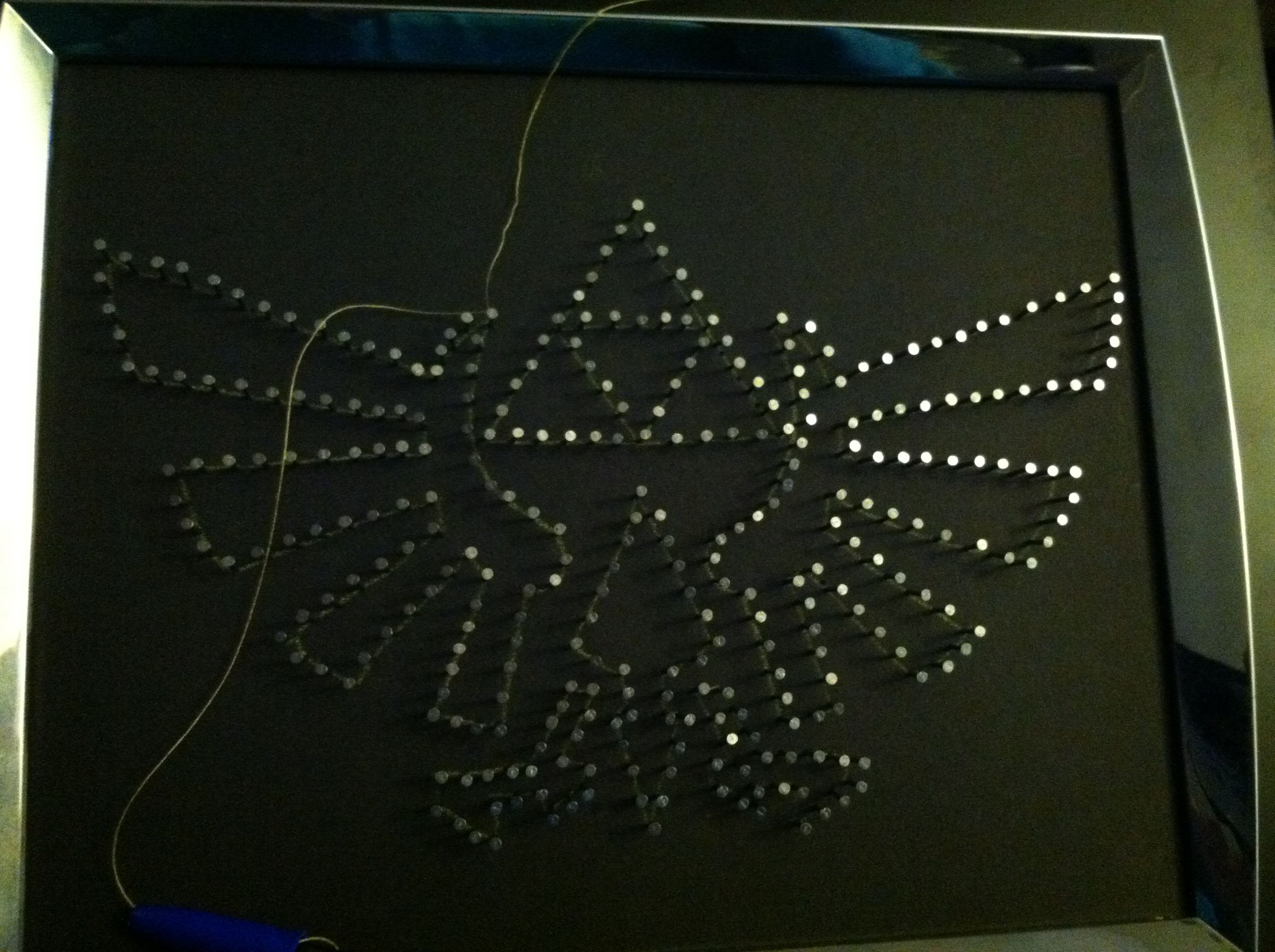 Mario String Art : 5 Steps - Instructables