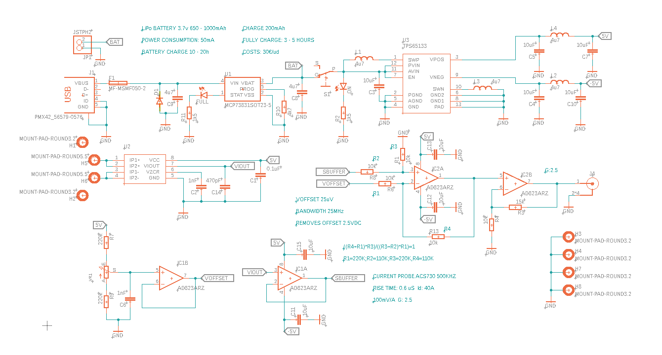 ACS730 500kHz Oscilloscope Current Probe : 5 Steps (with Pictures ...