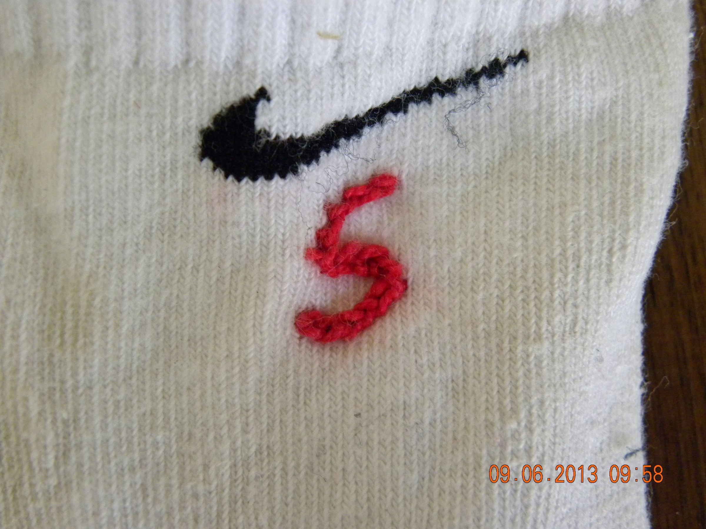 ENGRAVE YOUR INITIALS ON a SOCK - Instructables