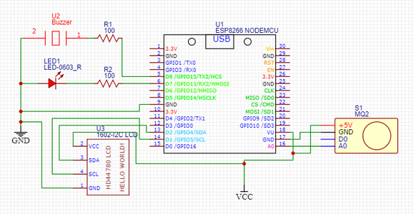 Iot Gas Leakage Detector and Weighing Cell : 12 Steps - Instructables