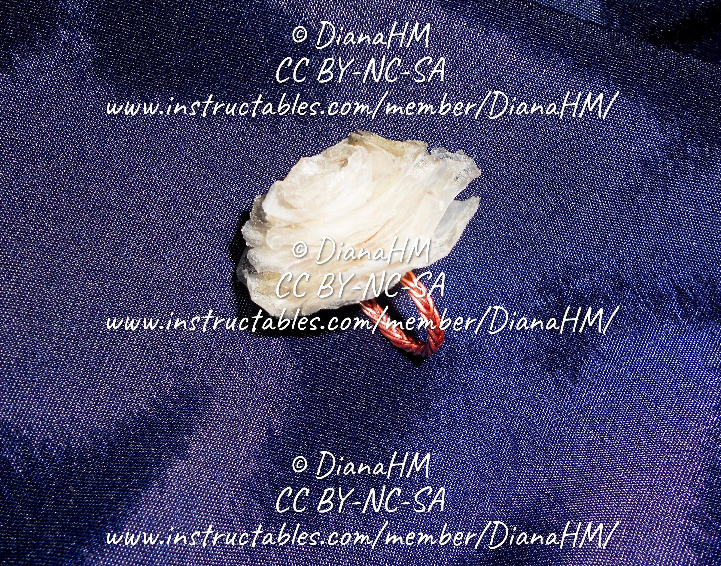 Fish Scale Flower Ring : 8 Steps (with Pictures) - Instructables