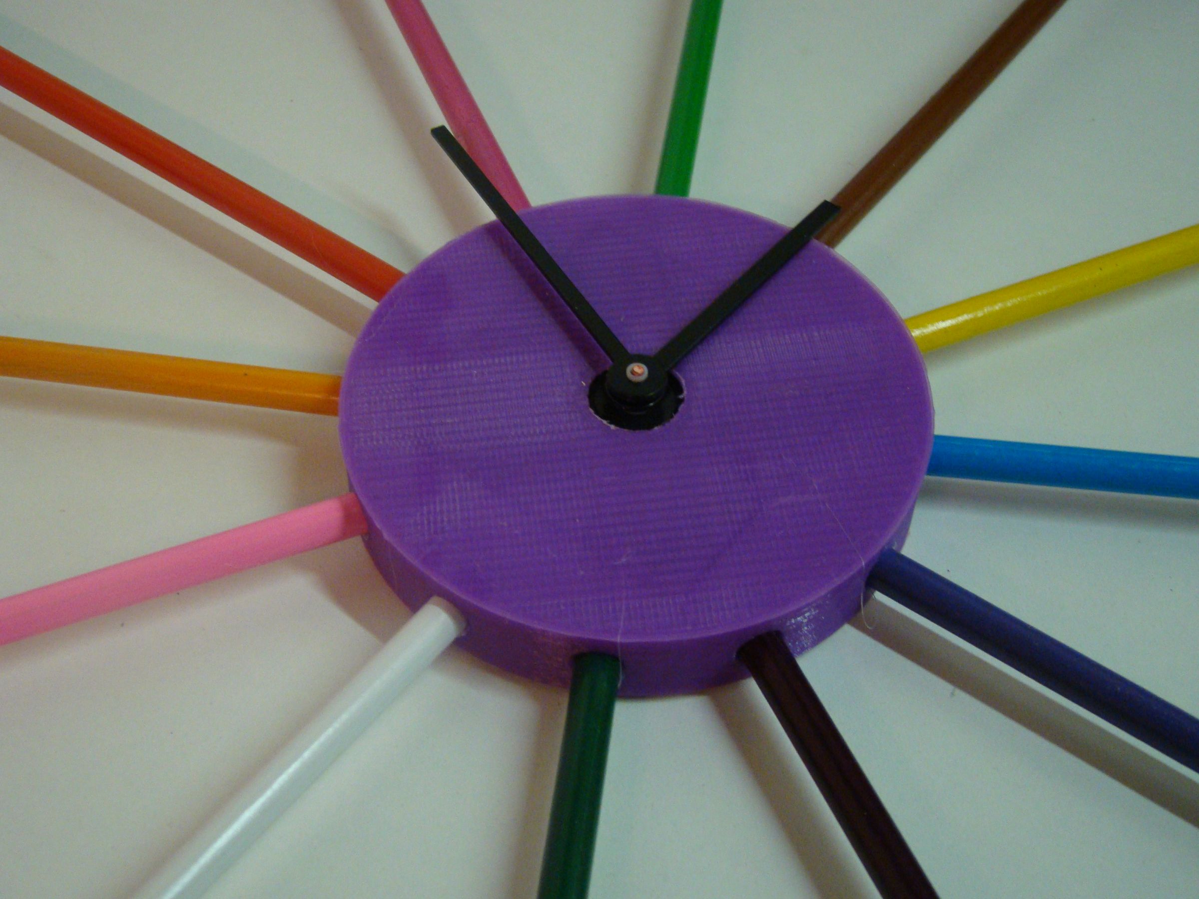 3D Printed Wall Clock With Lots of Colors. : 3 Steps - Instructables