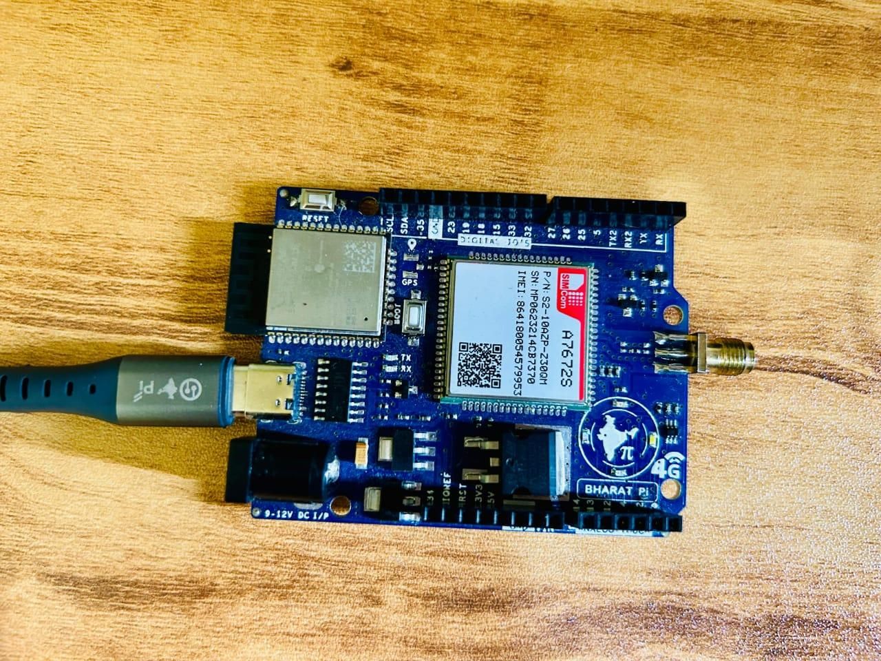 Temperature and Humidity Sensor With MicroPython Using Bharat Pi Board ...