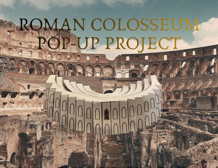 Pop-Up Roman Colosseum School Project : 4 Steps - Instructables