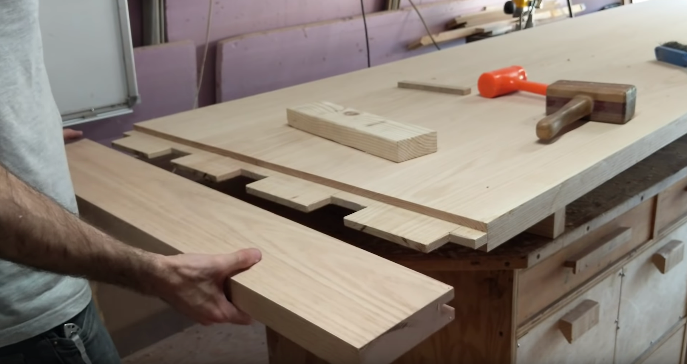 Make a Conference Table & How to Cut Breadboard Ends : 16 Steps (with ...