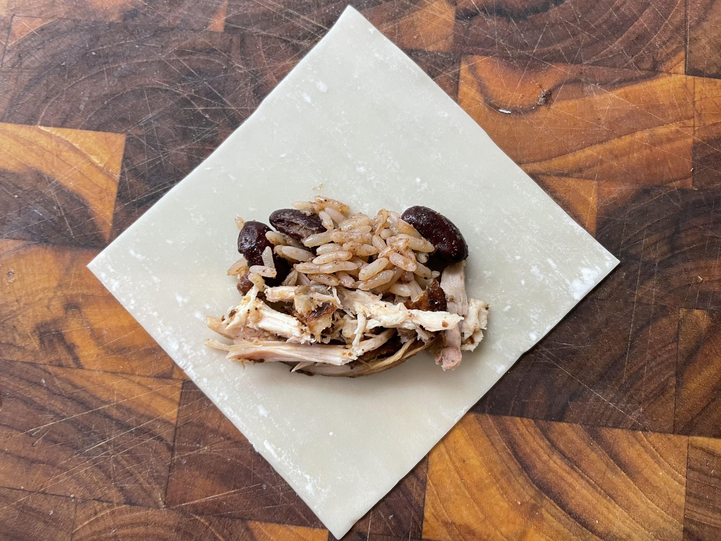 "Jerk Chicken Mini Eggrolls on a Stick" or "How I Changed a Takeout ...