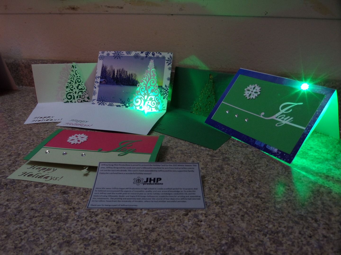 LED Pop-up Holiday Card : 6 Steps (with Pictures) - Instructables