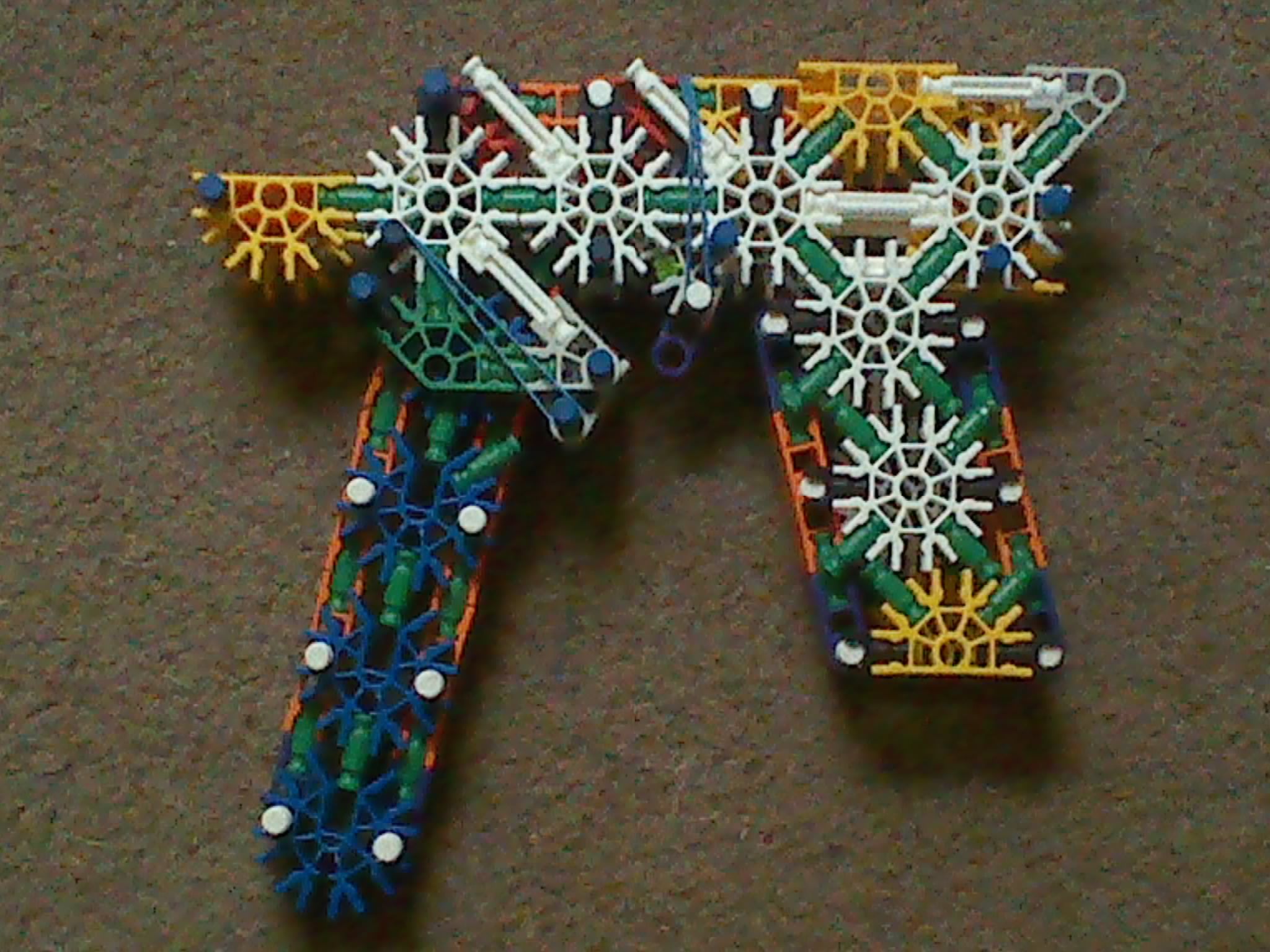 K'nex SMG With Removable Mag - Instructables