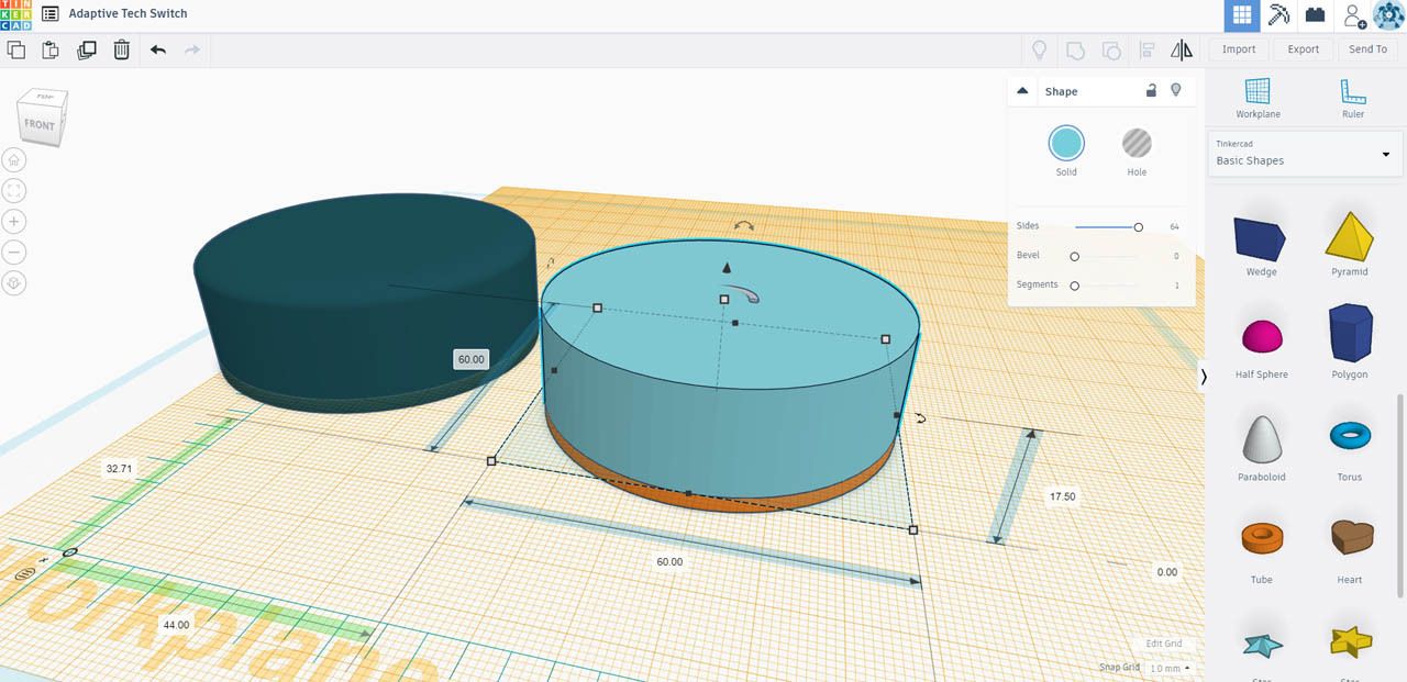 Create Adaptive Switches With TinkerCAD and 3D Printing : 8 Steps (with ...