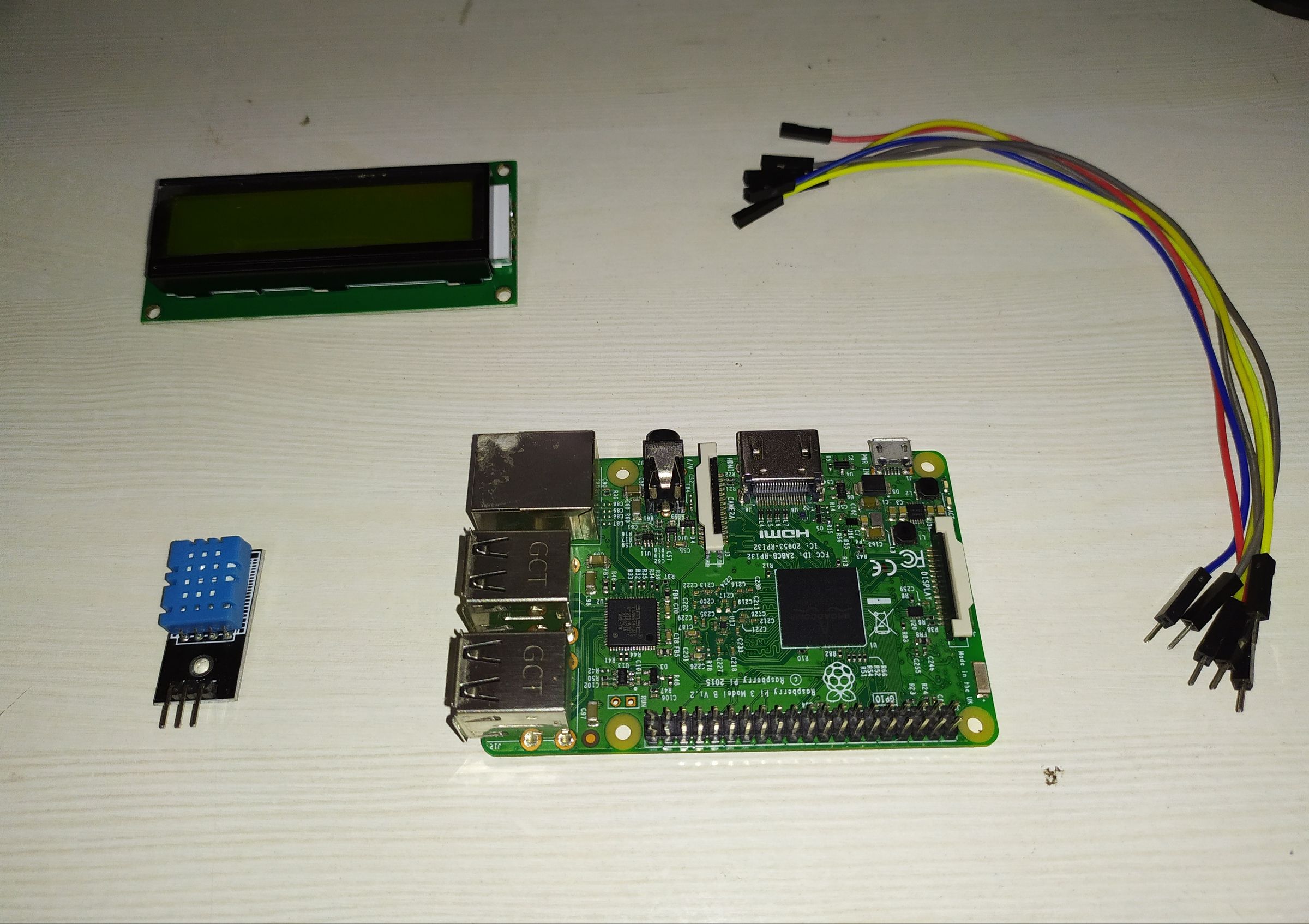 Weather Monitoting System Using Raspberry Pi3 and DHT11 Sensor : 4 ...