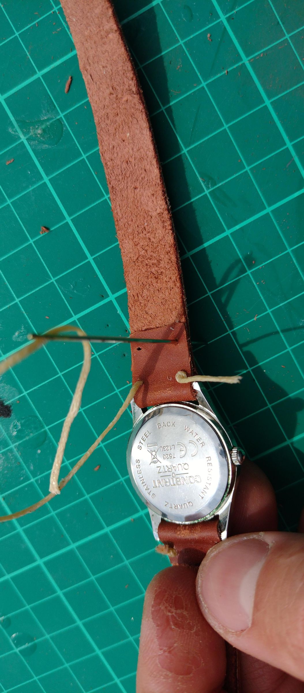 Easy Leather Watch-Strap : 12 Steps (with Pictures) - Instructables
