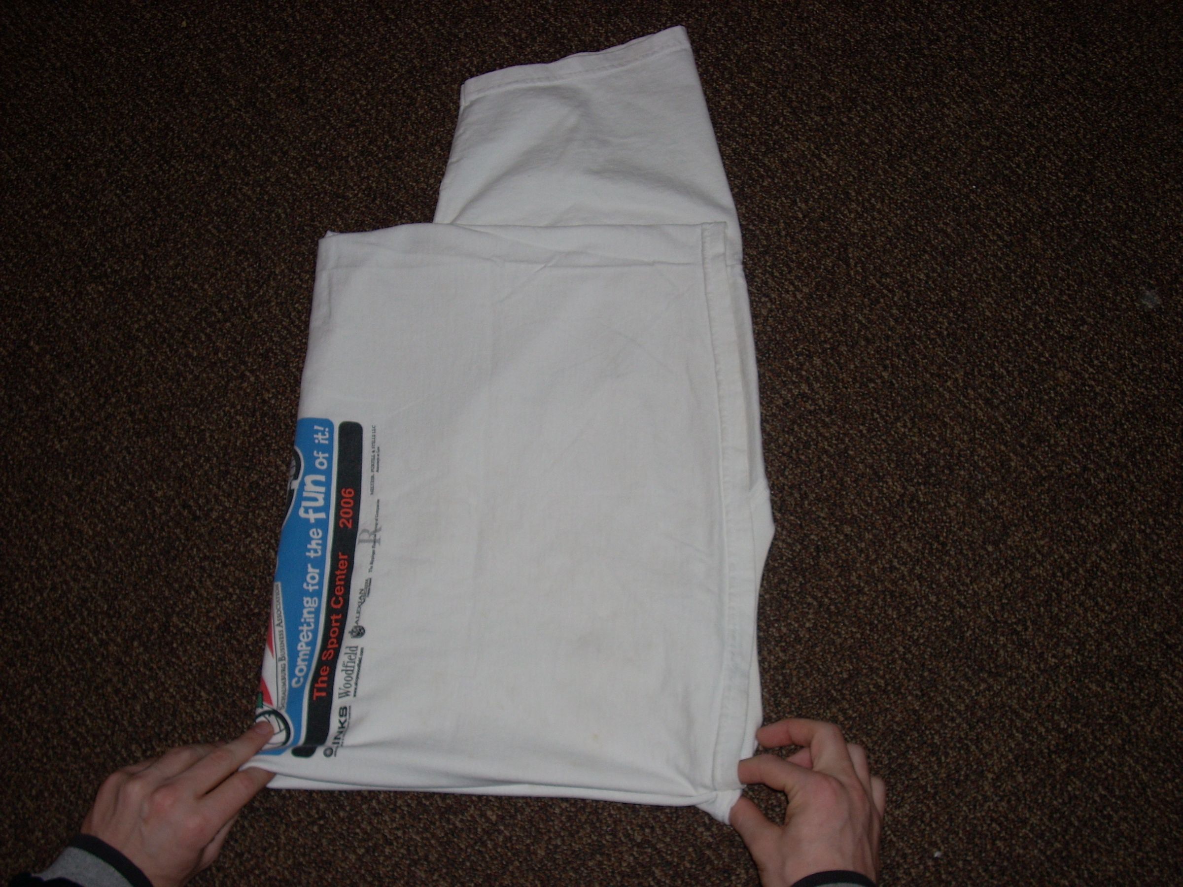 Quick and Easy Way to Fold a T-Shirt : 9 Steps - Instructables