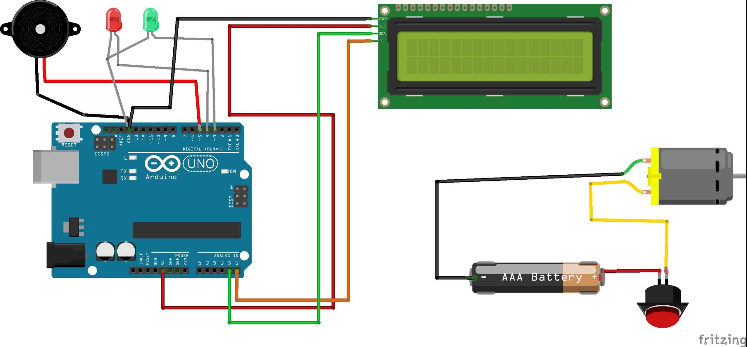DIY Earthquake Detector and Alert System Using Arduino : 5 Steps (with ...