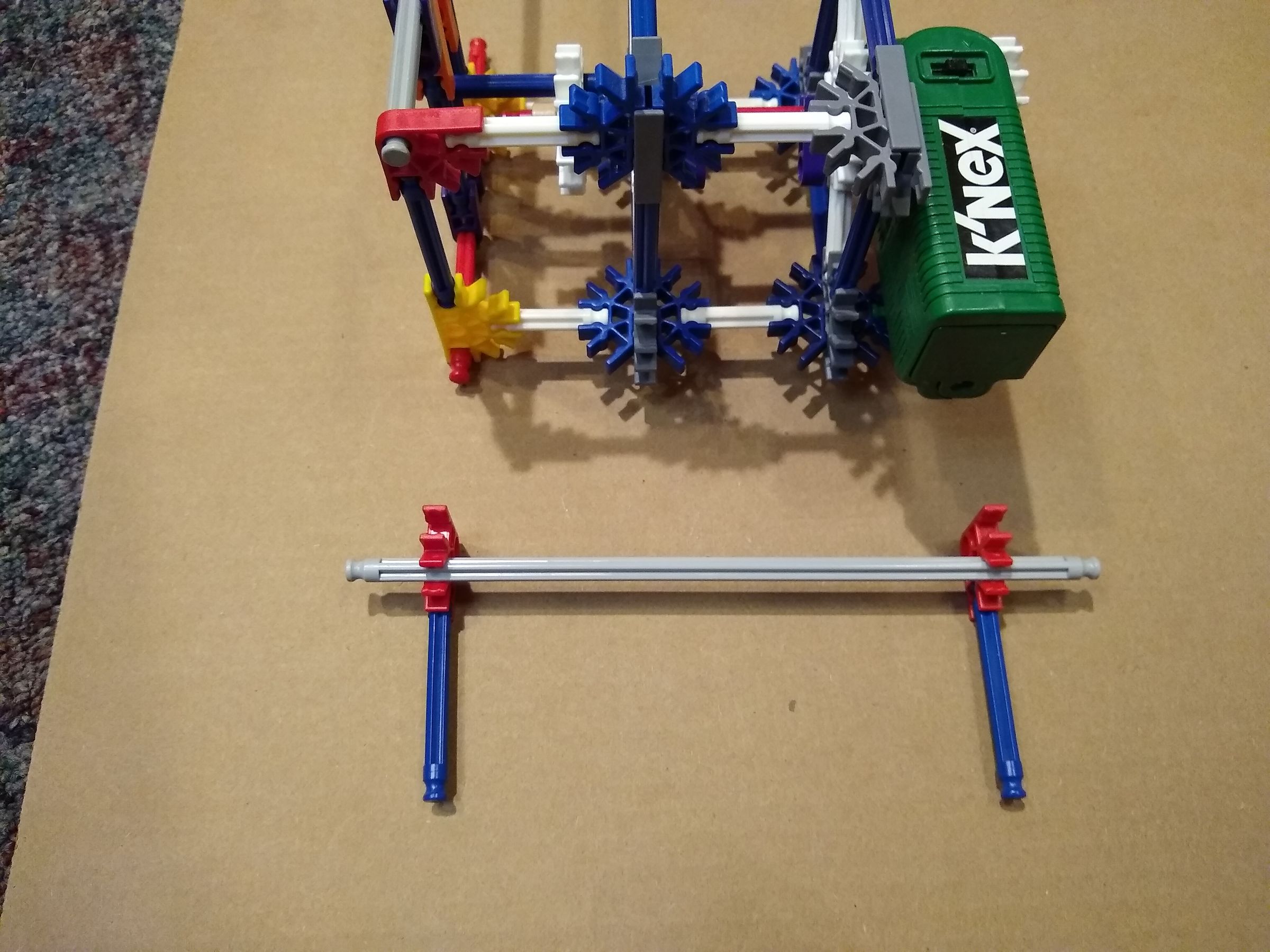 Knex and Origami Flapping Bird Automata : 11 Steps (with Pictures ...