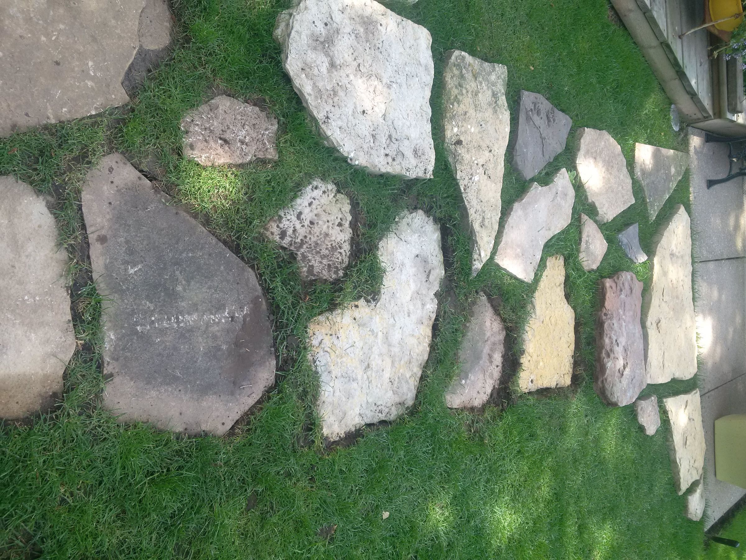 Easy Stepping Stones - No More Mud Trails : 7 Steps (with Pictures ...