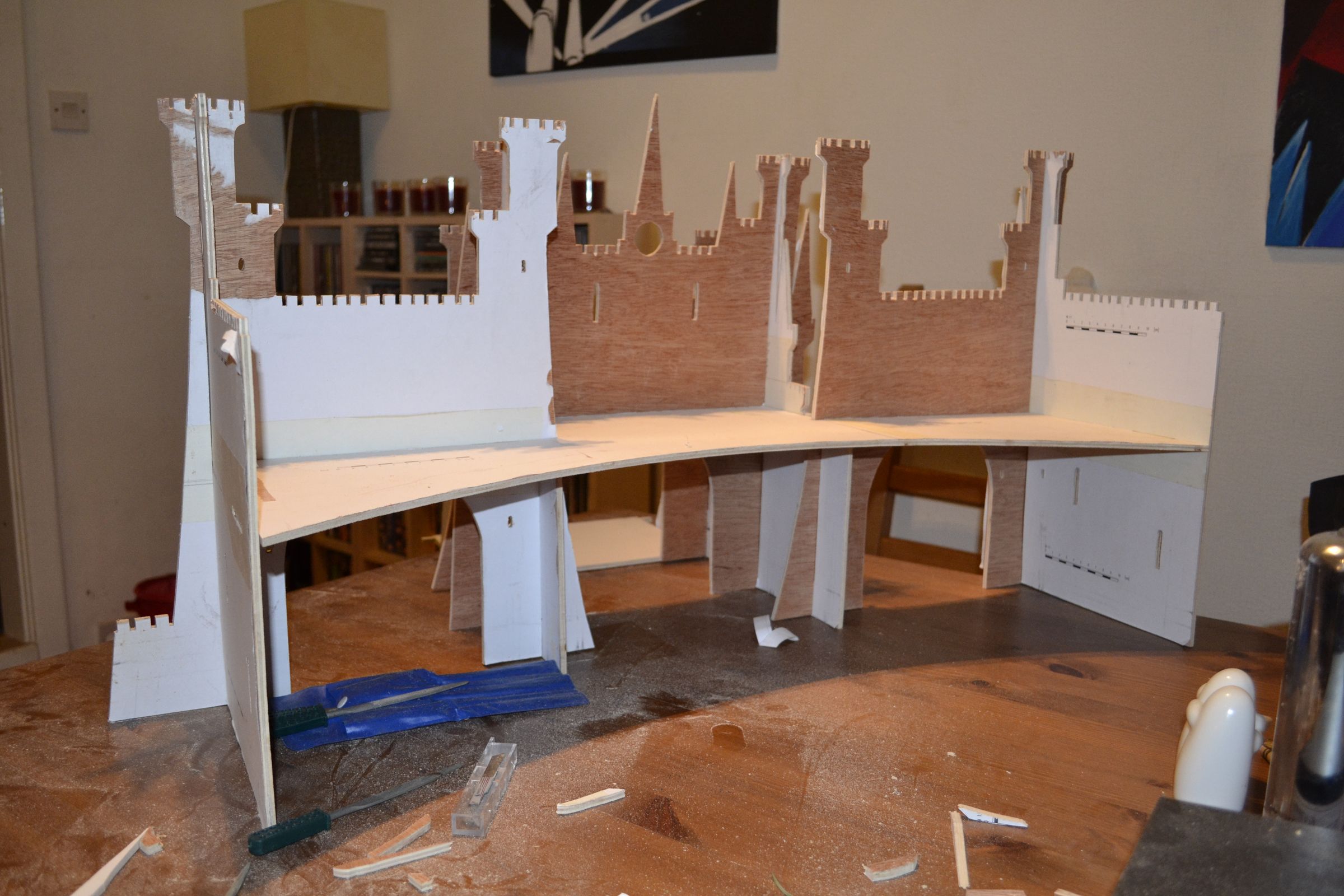 Fairy Castle ( Collapsible Dolls House ) : 6 Steps (with Pictures ...