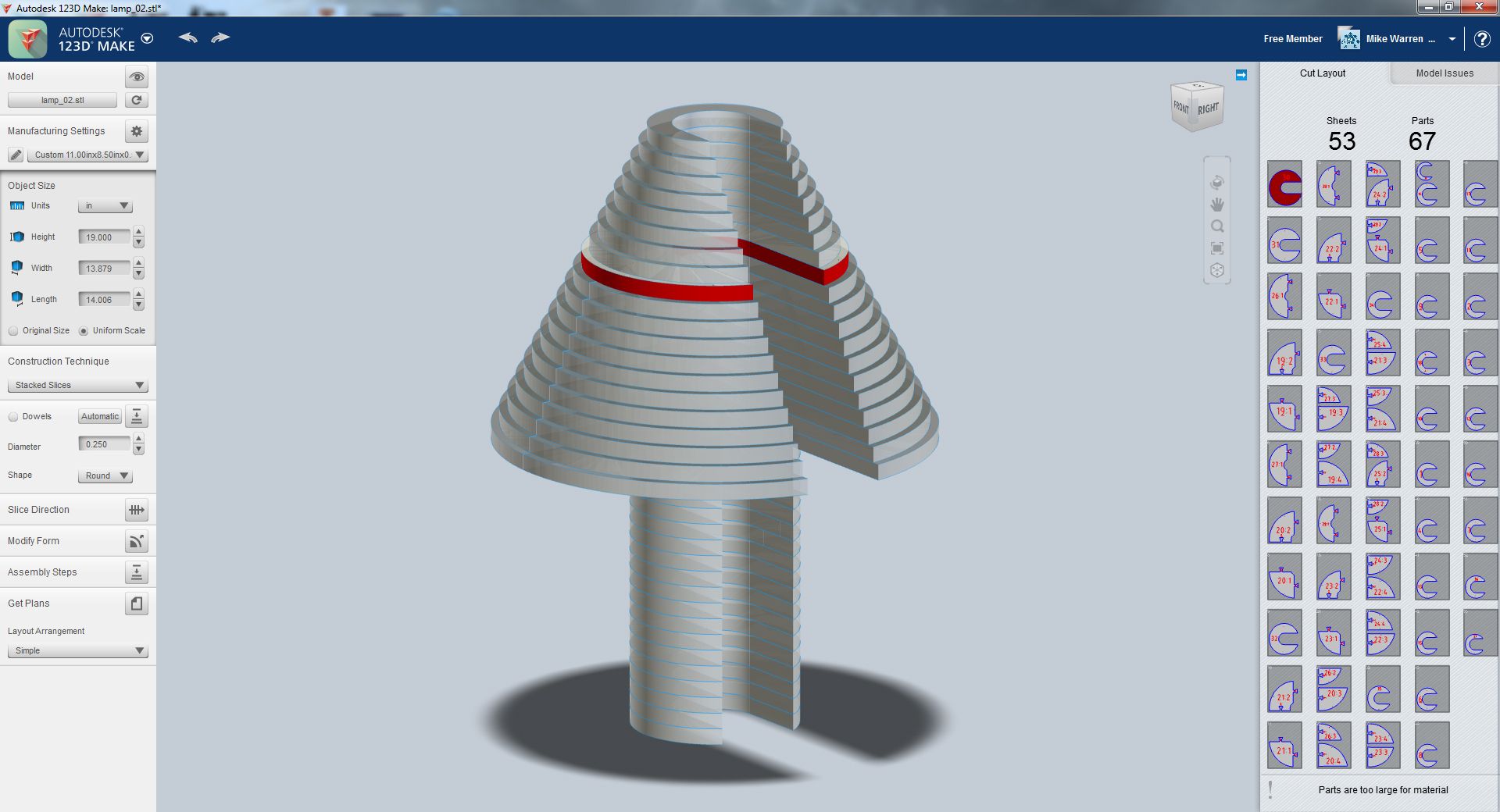 Stacked Lamp : 33 Steps (with Pictures) - Instructables