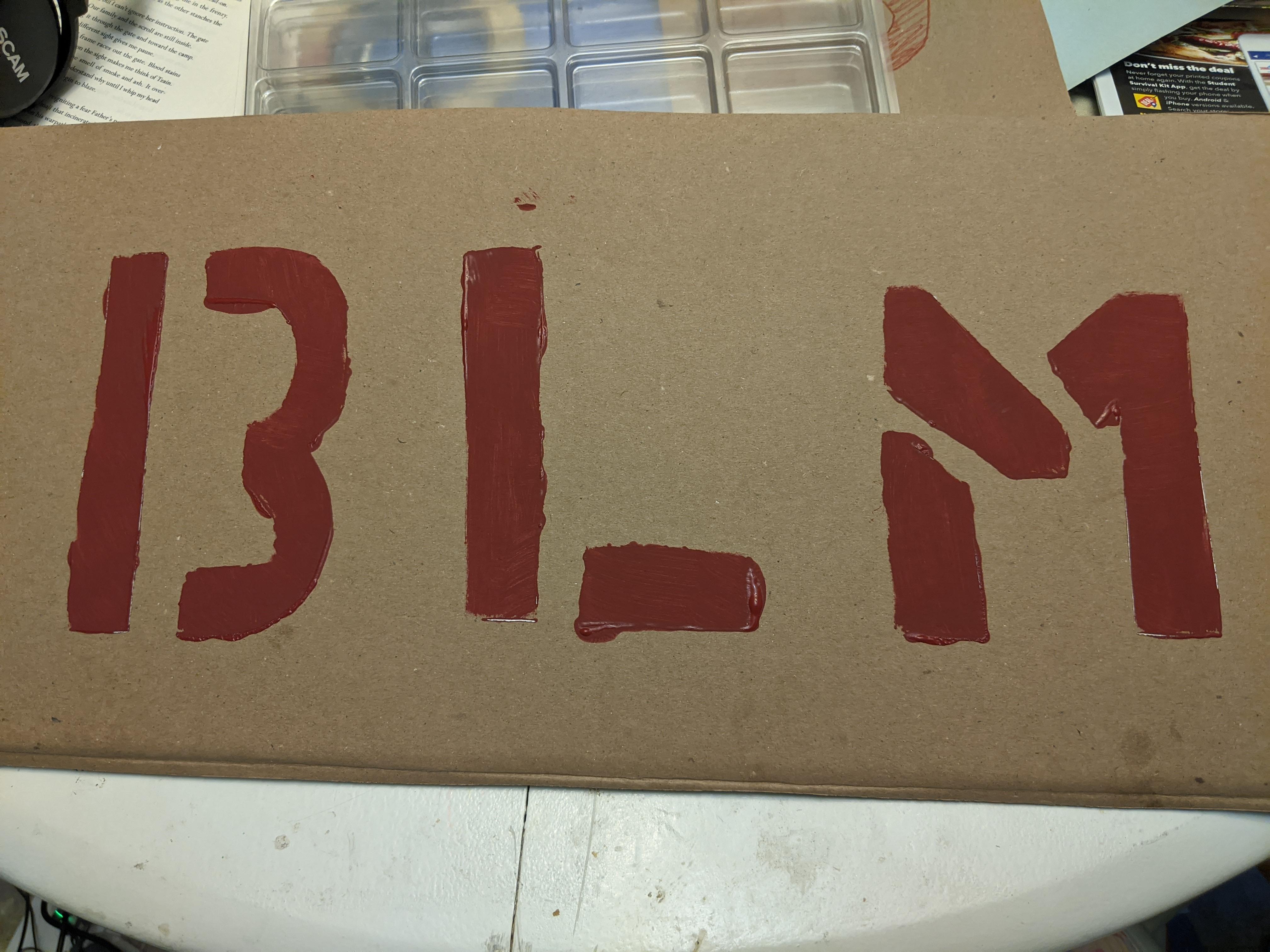 Make Your Own Stencil Letters Paperboard Stencil Letters : 5 Steps