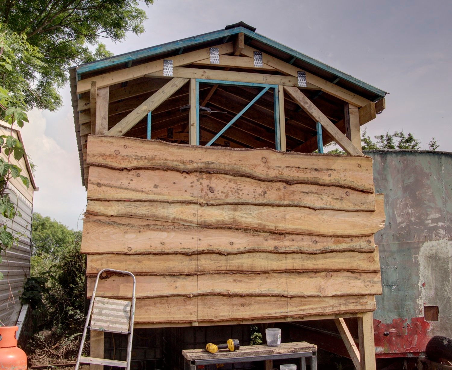 The 'Easy Empty' Composting Toilet Project: Part 2 - Superstructure ...