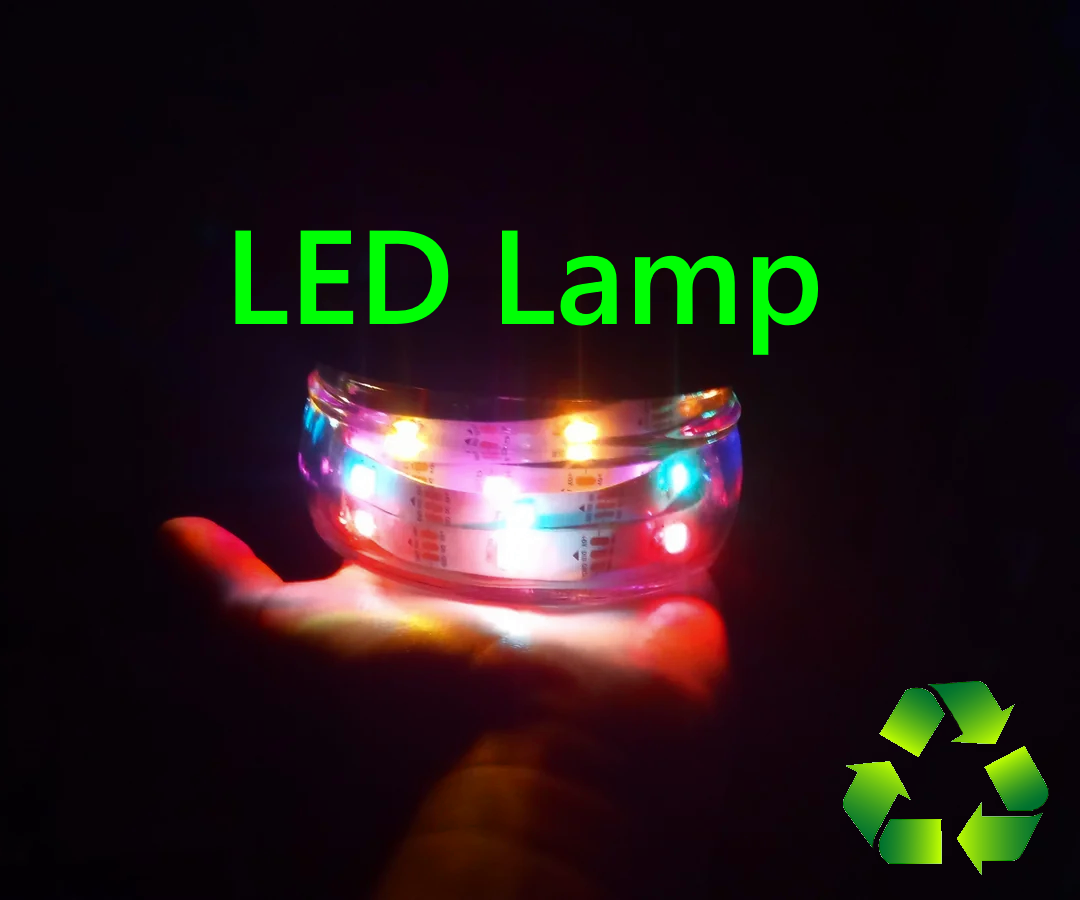 LED Lamp Out of a Glass Container (Raspberry Pi Pico) : 8 Steps ...