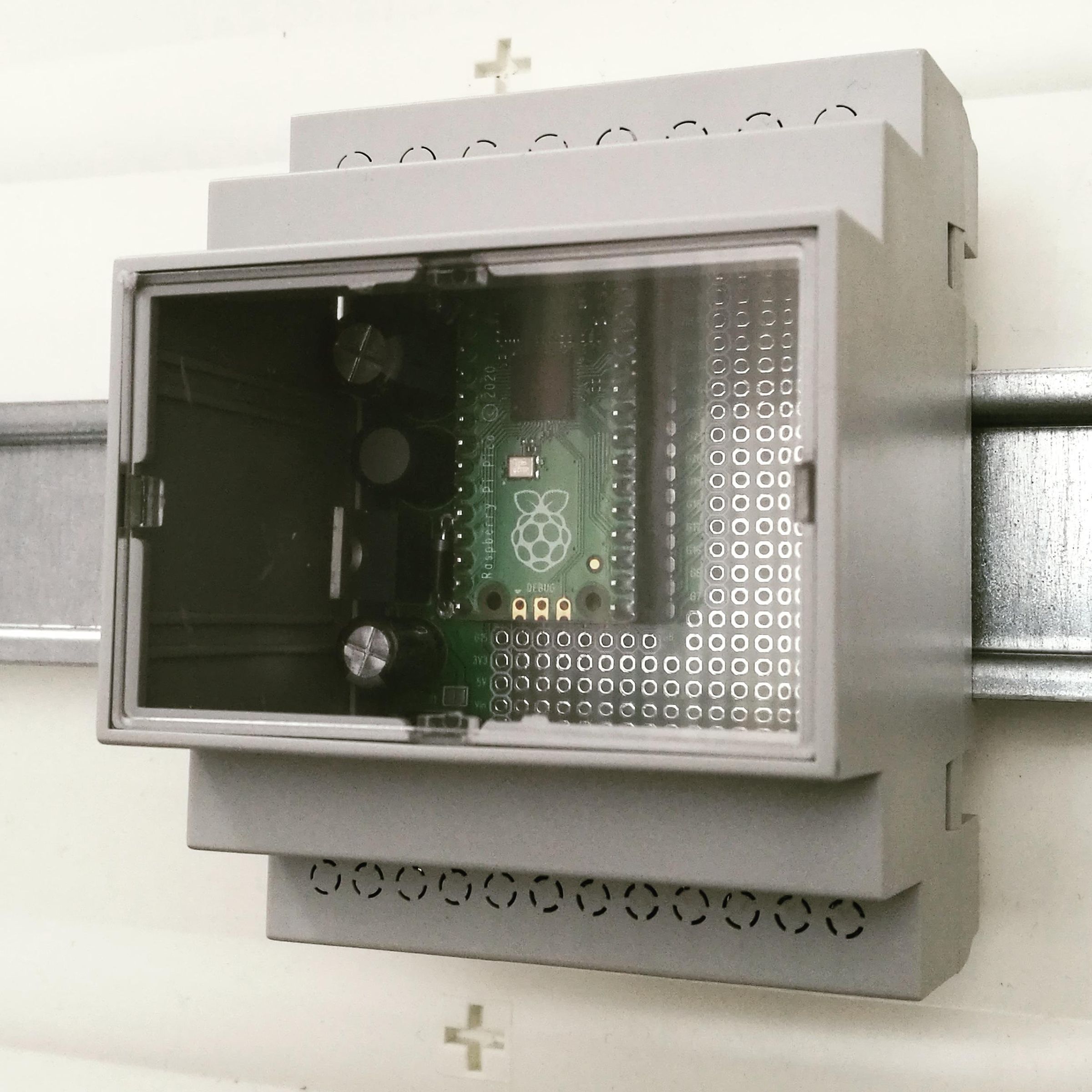 DIN Rail Mount for Raspberry Pi Pico : 5 Steps - Instructables