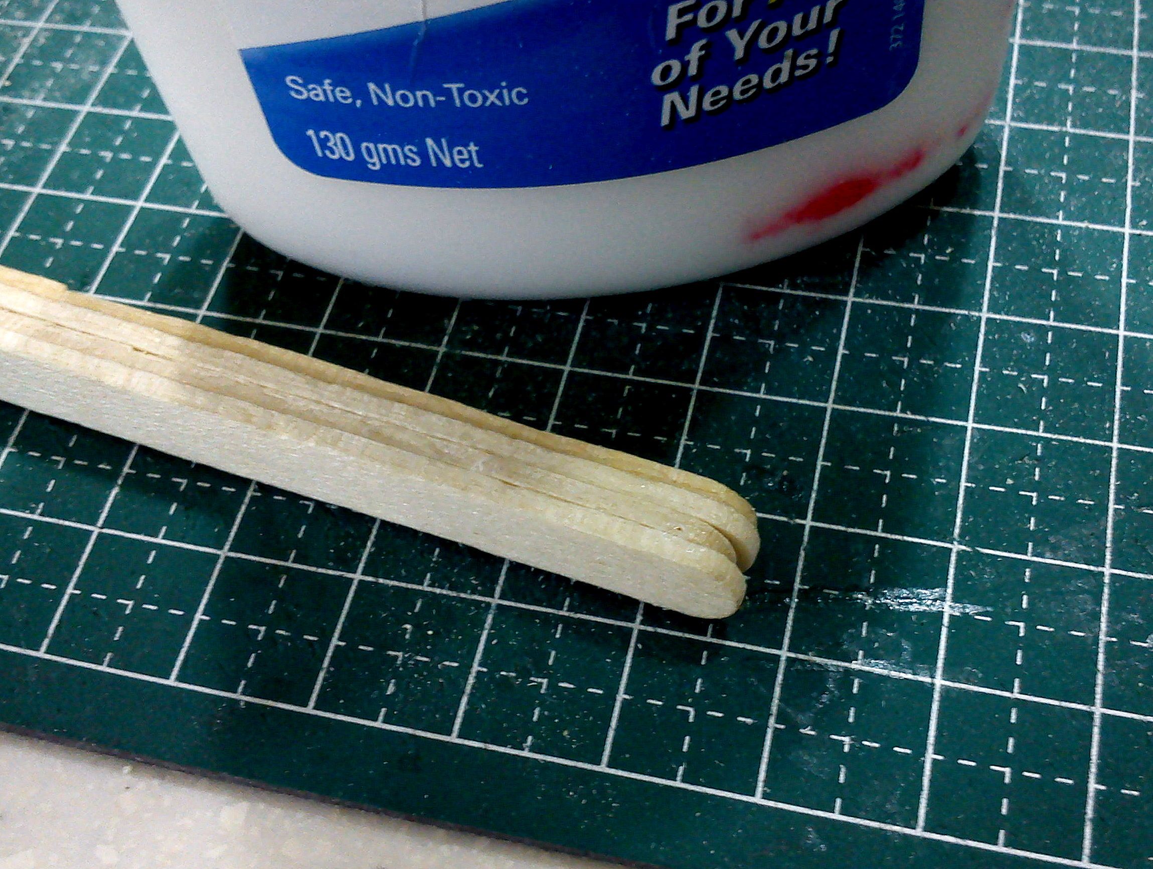 Mini Space 1999 Eagle Popsicle Stick Model : 9 Steps (with Pictures ...