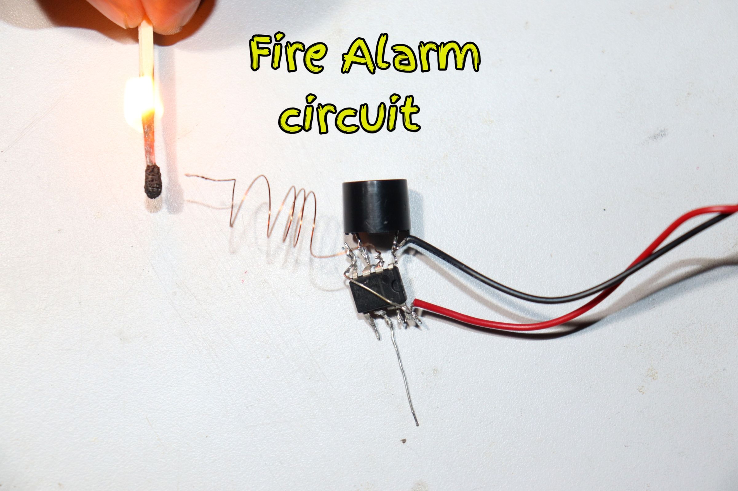 Fire Alarm Circuit Using 555 Ic : 8 Steps - Instructables