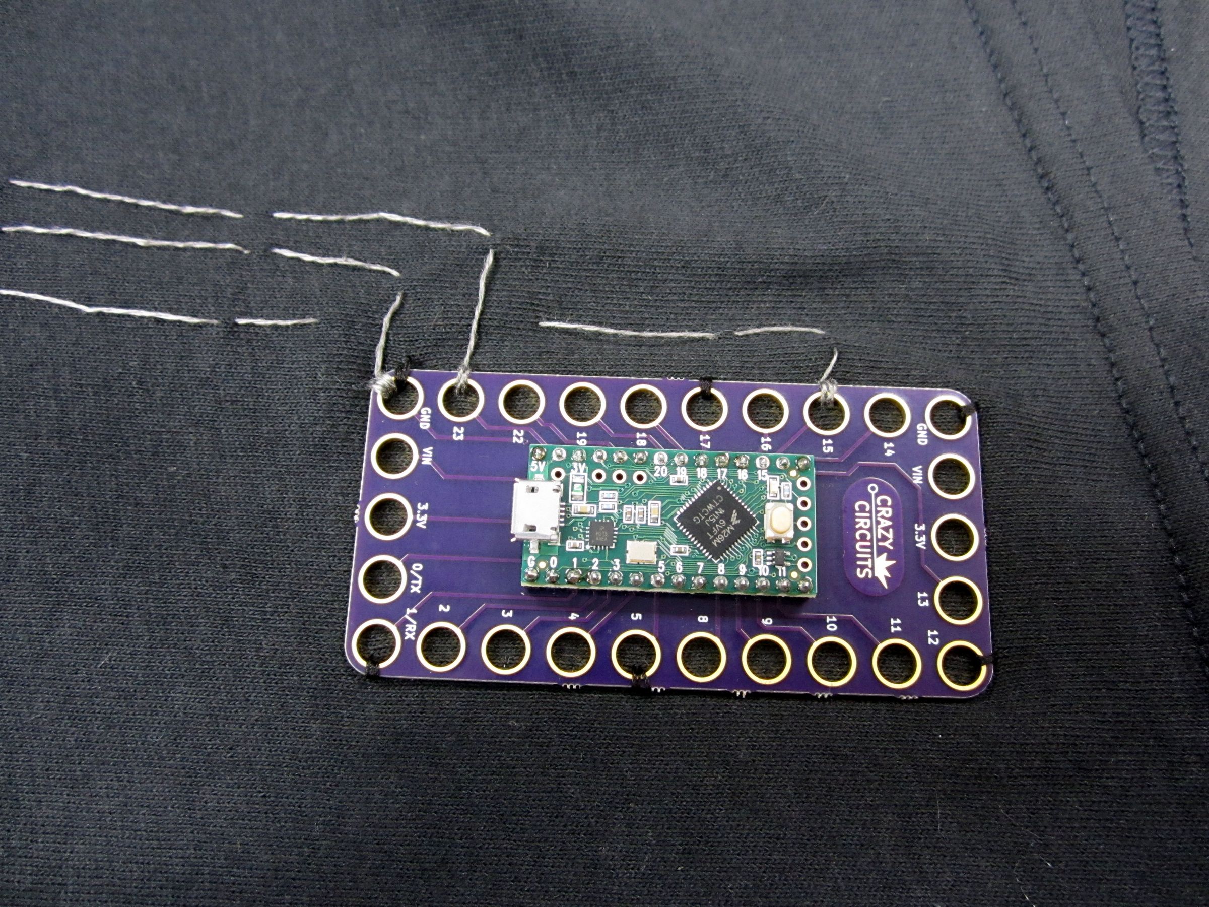 Interactive NASA Shirt Using Crazy Circuits : 9 Steps (with Pictures ...