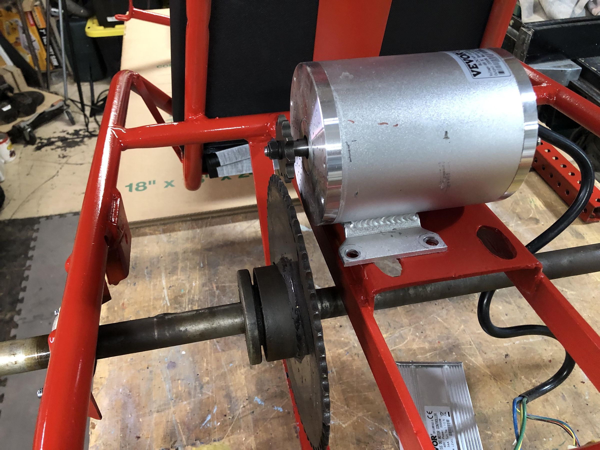 Stock Go-Kart Conversion to Electric Power : 13 Steps (with Pictures ...