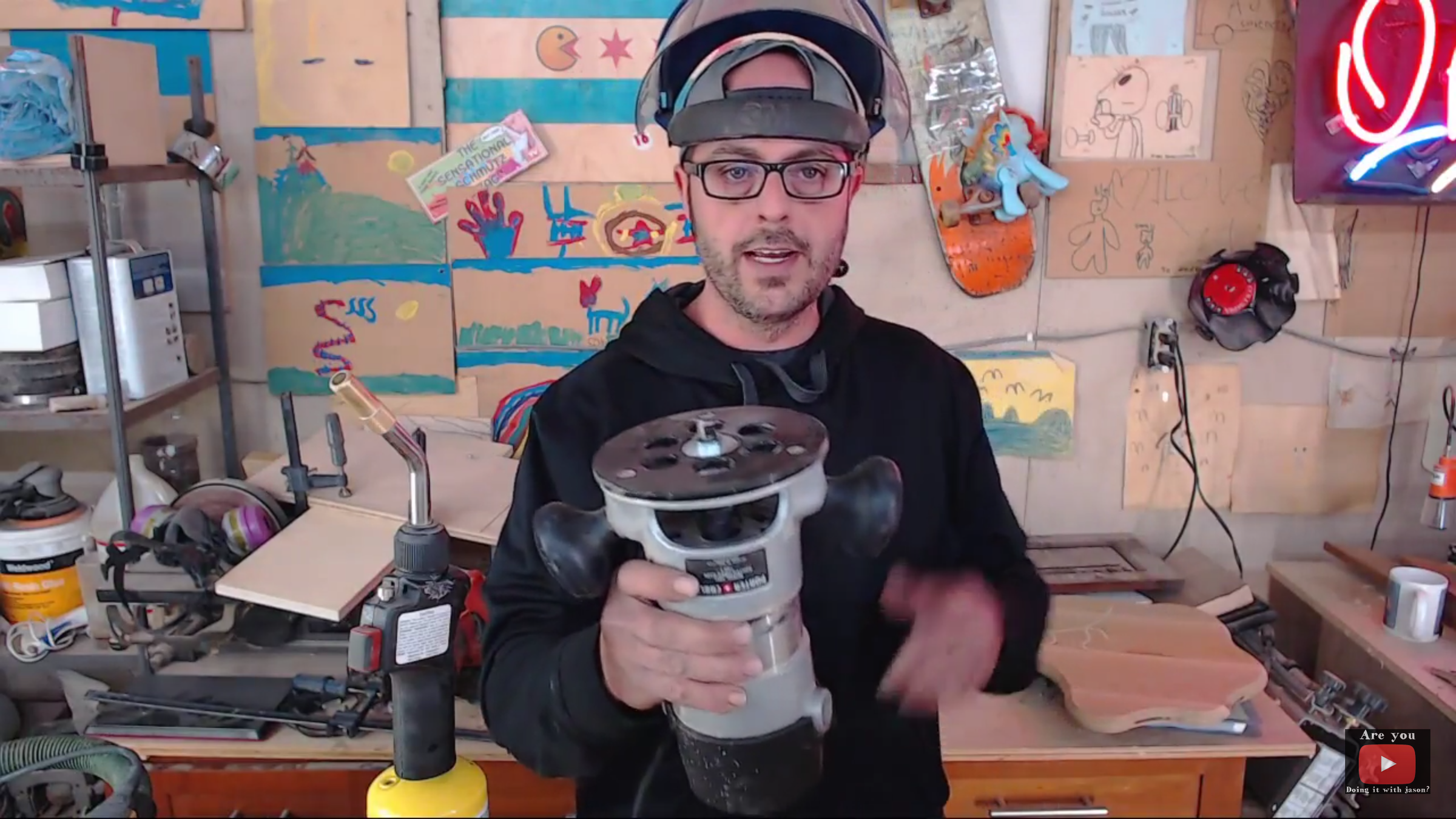 Melt Metal Into Wood *Live on TV YouTube Play Button : 4 Steps ...