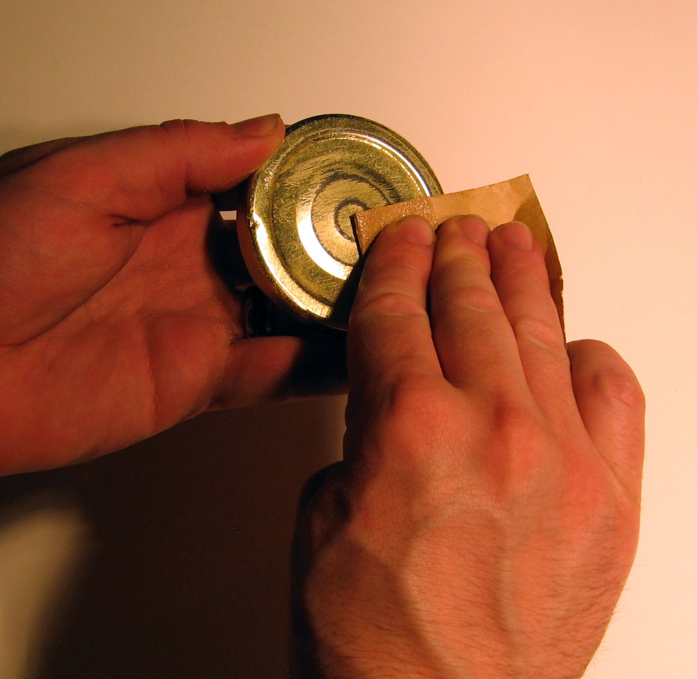 Jar Lid Drawer Pulls - Re-purposing Metal Jar Lids and Wooden Spools ...