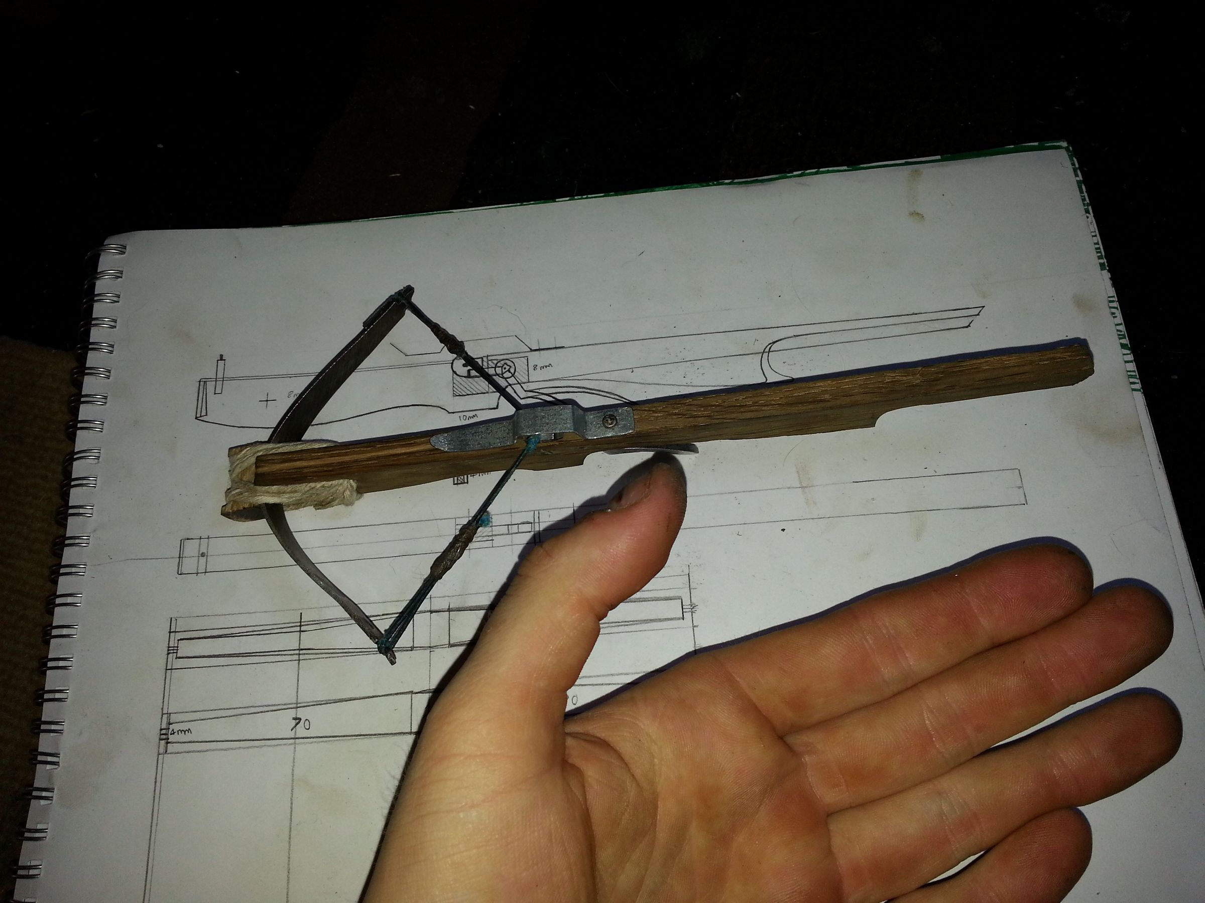 Miniature Medieval Crossbow : 9 Steps - Instructables