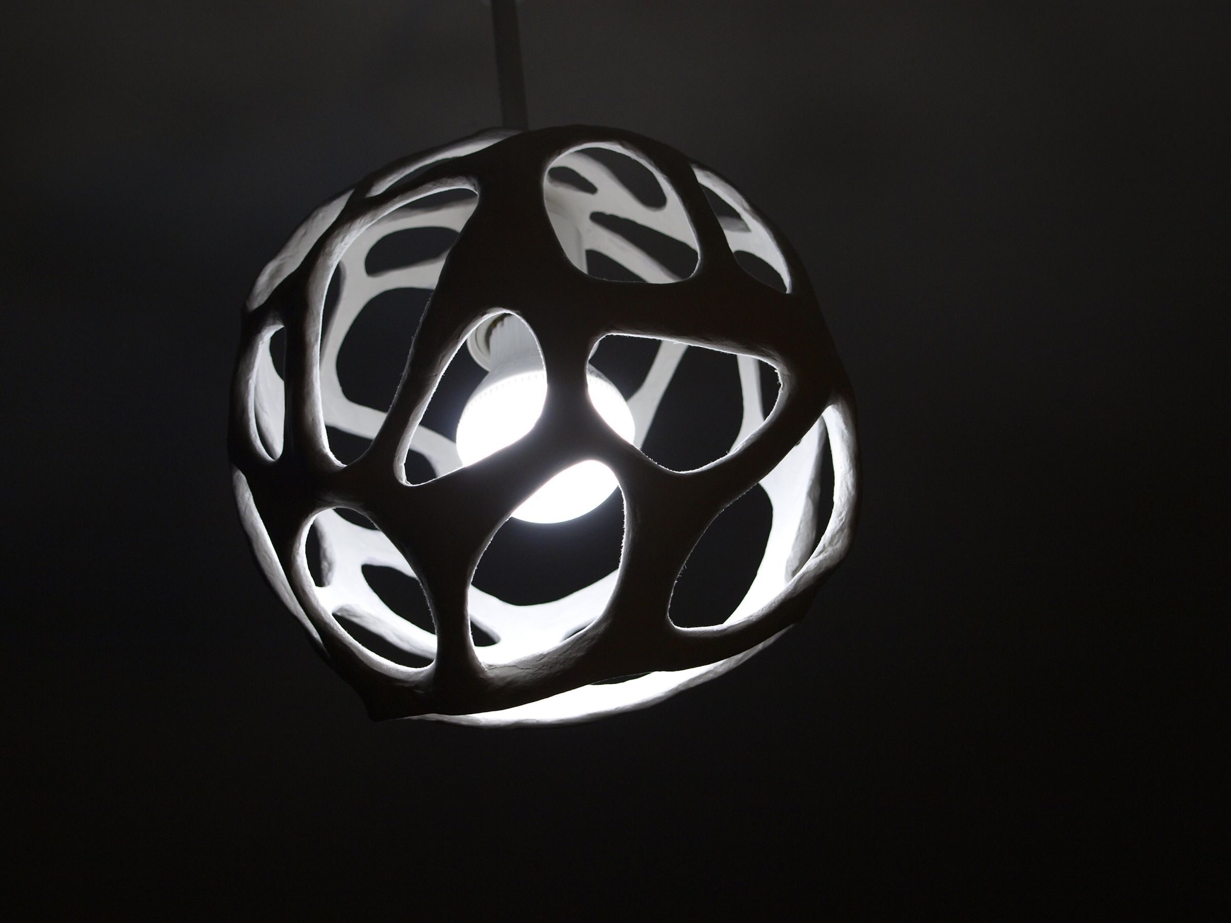 DIY Cellular Organic Lampshade Without a 3D Printer : 4 Steps (with ...