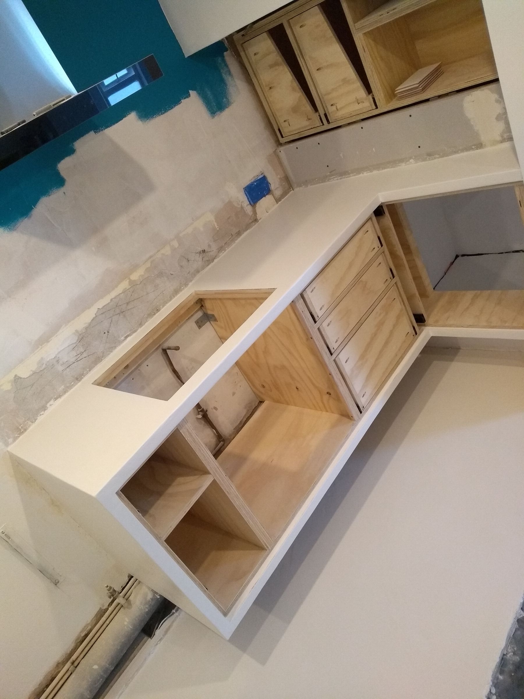 Microcement Worktops for a Bespoke Kitchen : 6 Steps (with Pictures ...