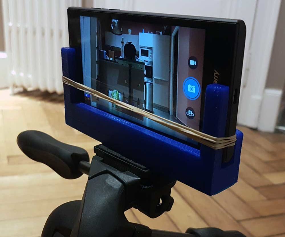 3D Printed Tripod Phone Mount (with Some Hints Too) : 3 Steps (with ...