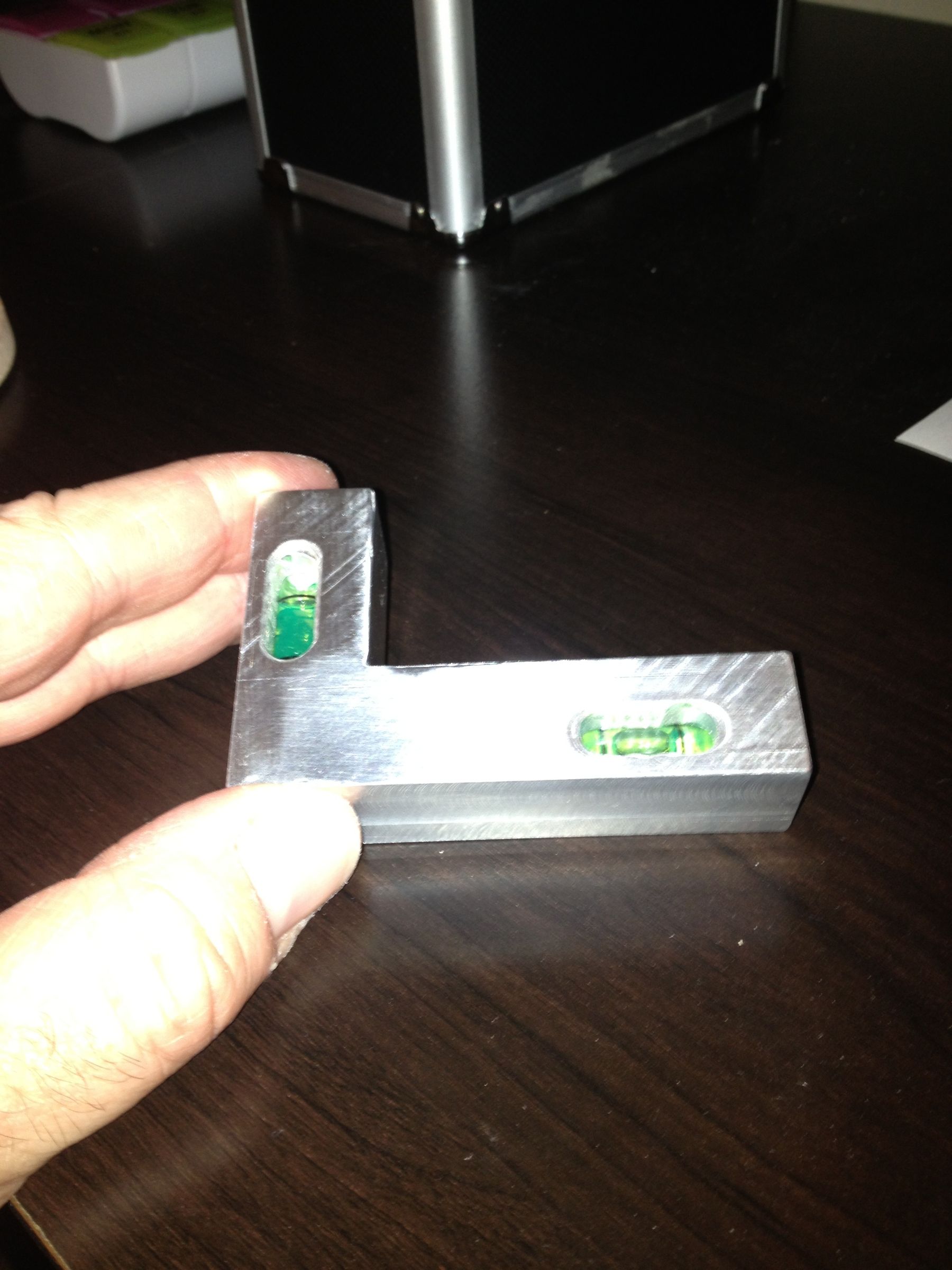 Machined Square Level Made at TechShop : 5 Steps - Instructables