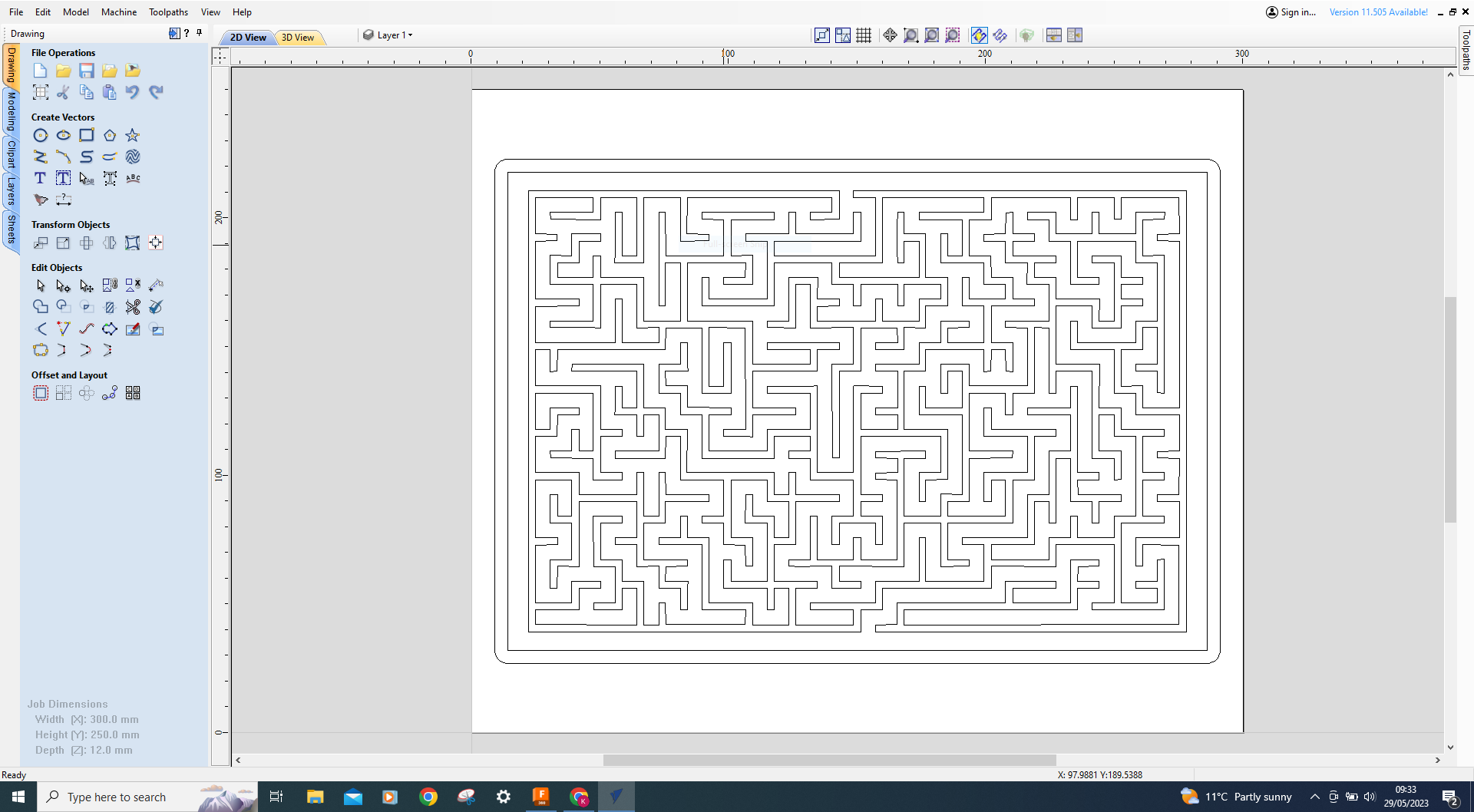 Maze Design Made Easy for Fusion 360 or Vetric Software : 5 Steps - Instructables