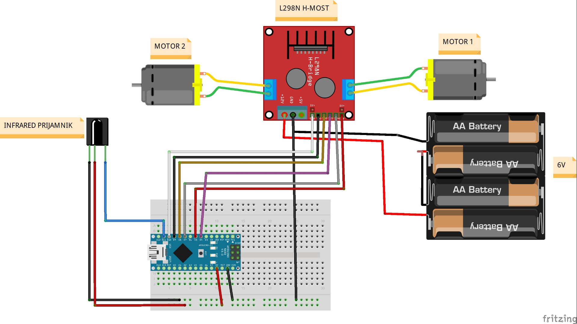 Arduino Infrared RC Car : 6 Steps (with Pictures) - Instructables