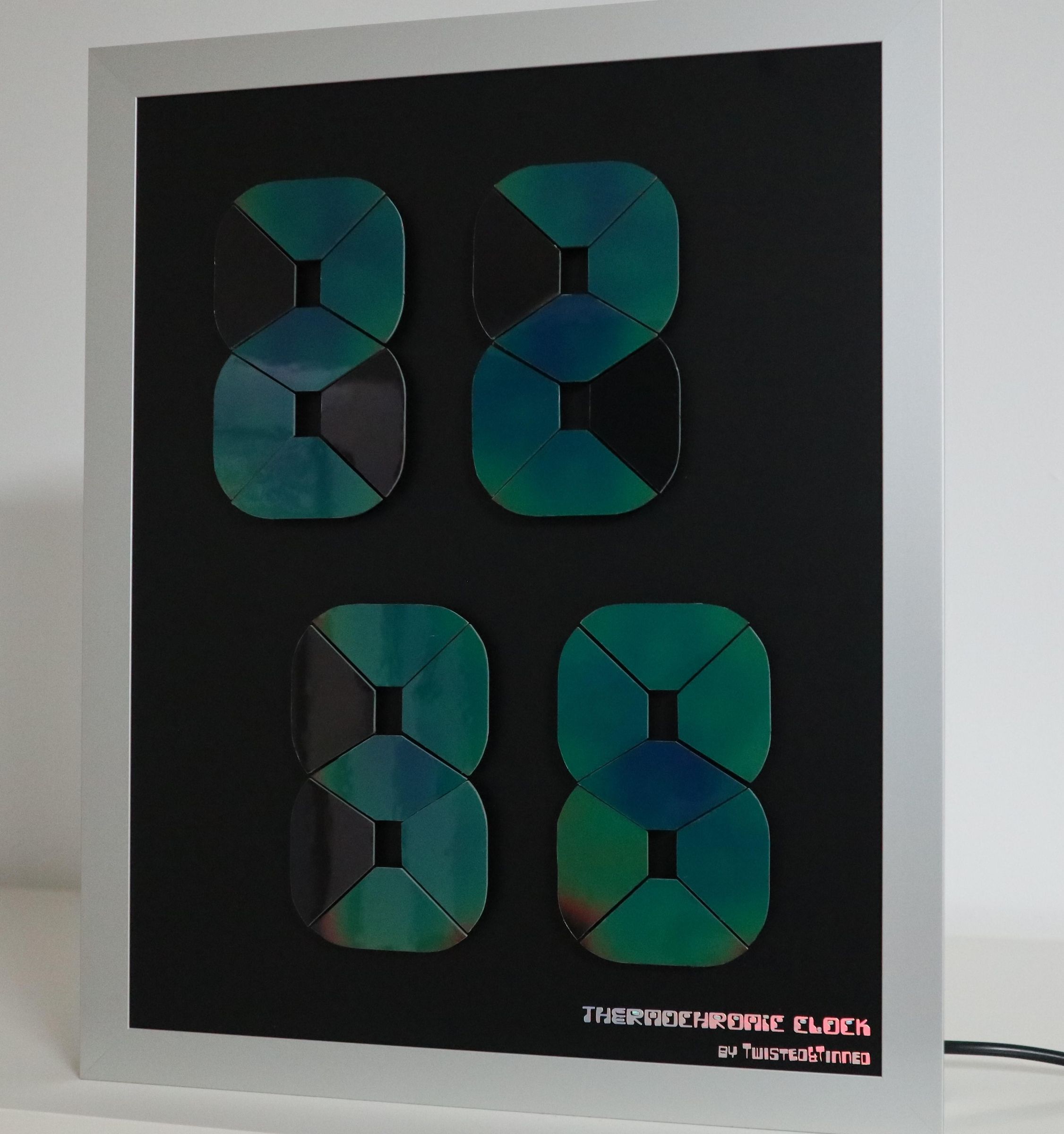 Thermochromic Clock - Frame Version : 6 Steps (with Pictures ...