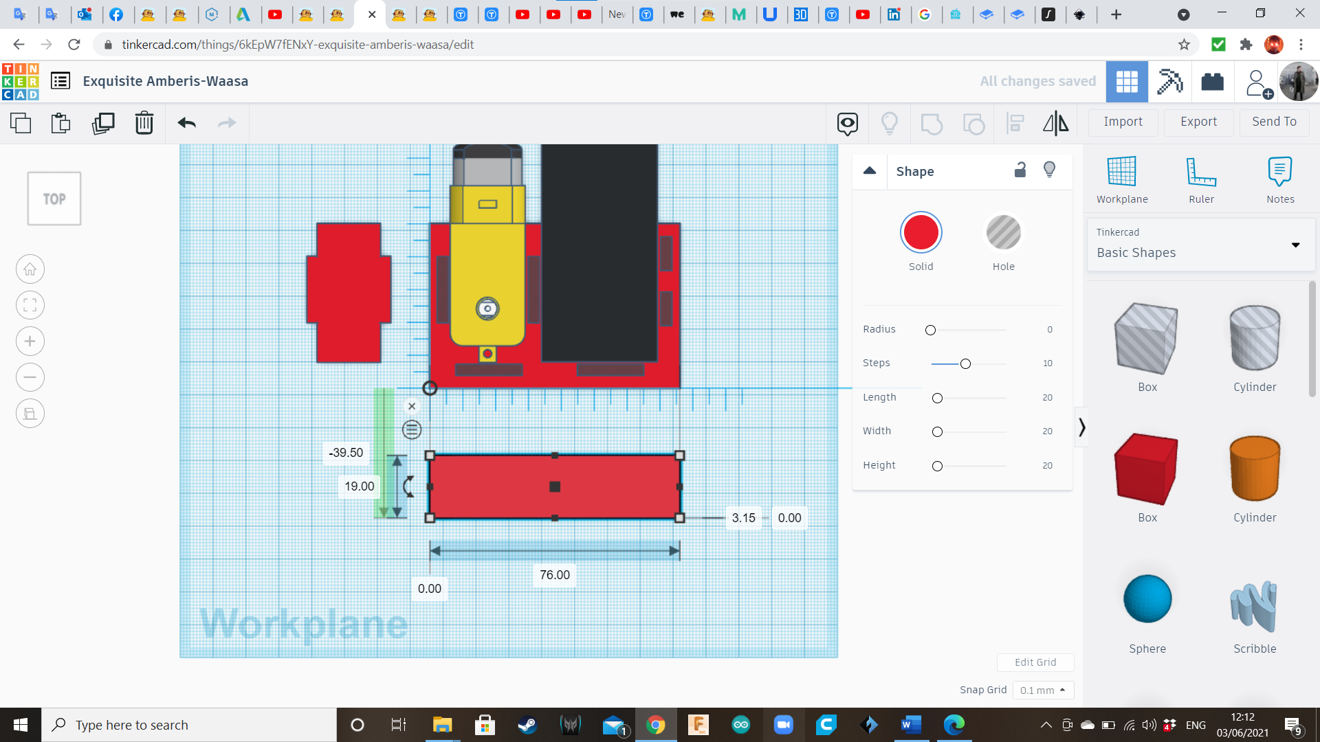 Tinkercad Robotics for School: Laser-cut Walking Machine! : 27 Steps ...