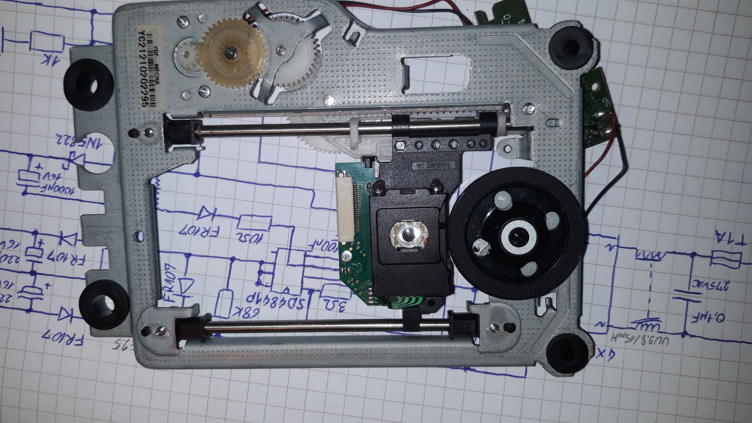 DVD Player: Explaining Parts and What Is Worth Salvaging : 9 Steps ...