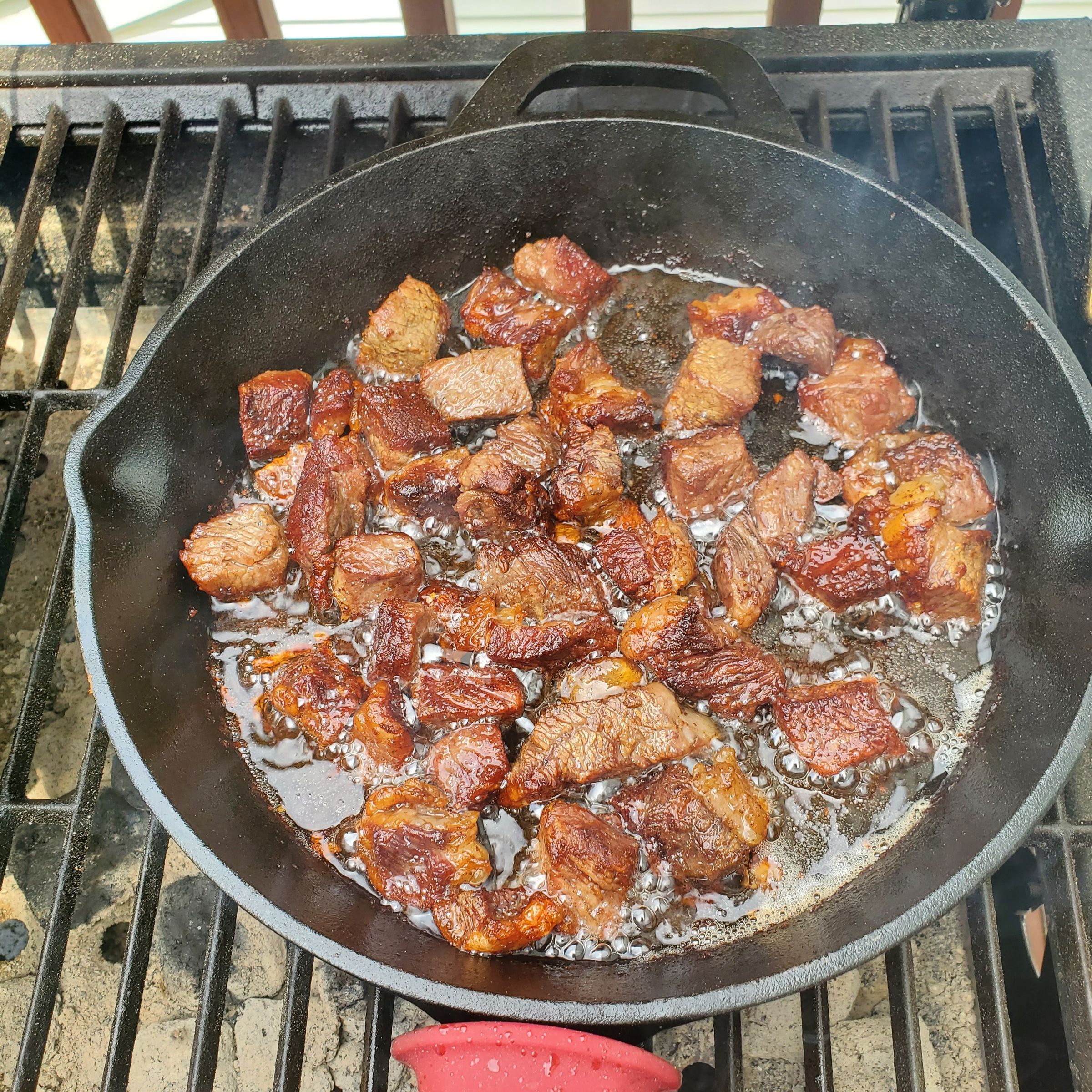 Ribeye Chicharron, Volcanoes and Bacon Jalapeno Dip : 9 Steps (with ...